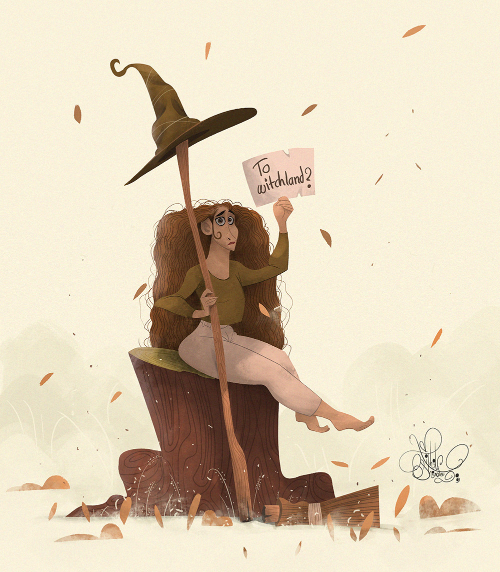 ArtStation - Witch, Nikhil Shinde