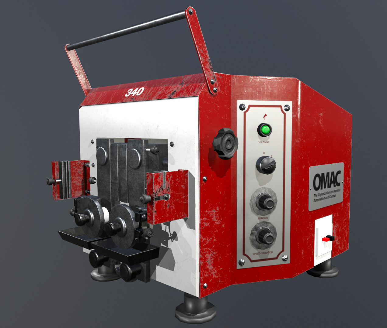 ArtStation - Low Poly Machine