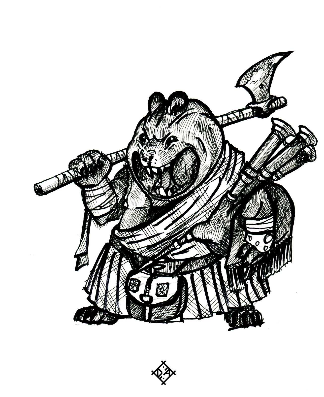 Alexei Shmakov - Battle hamster Bonba "Big Screamer".