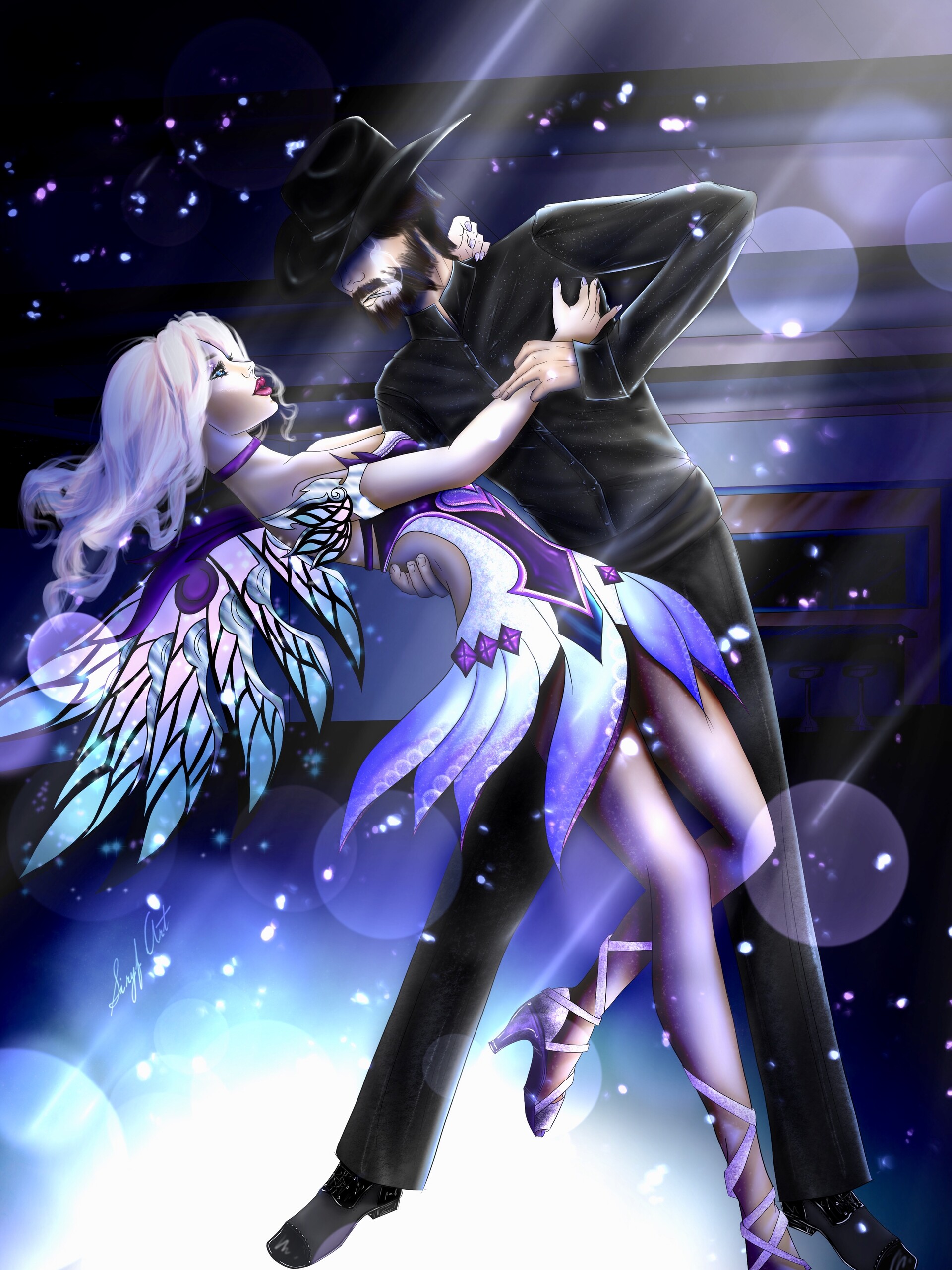 ArtStation - Overwatch Mercy&McCree