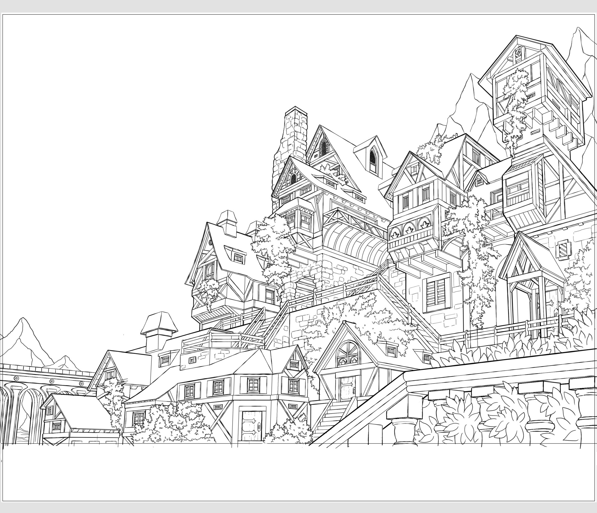 ArtStation - 3 Point Perspective