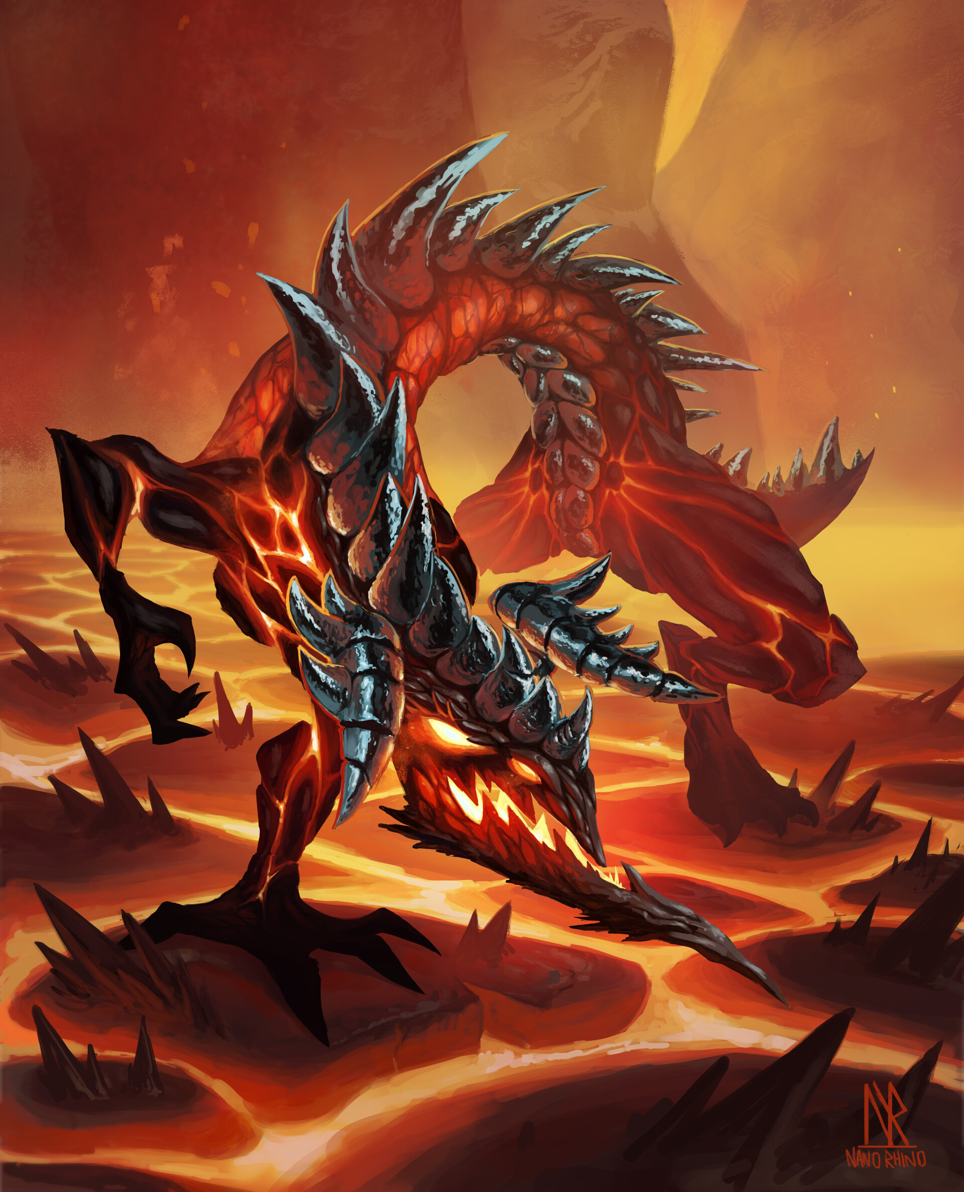 ArtStation - Lava Beast