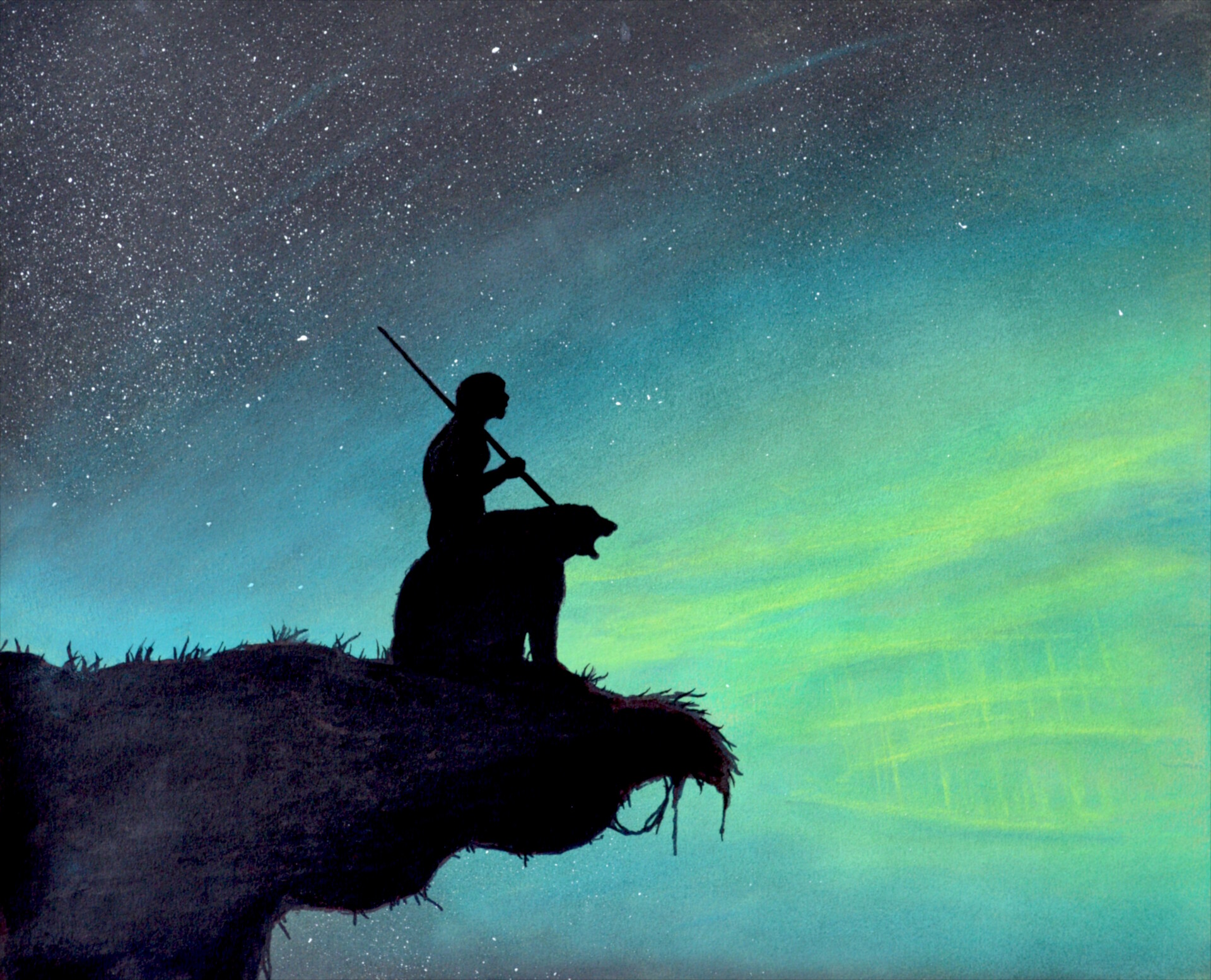 how to draw galaxy with soft pastels