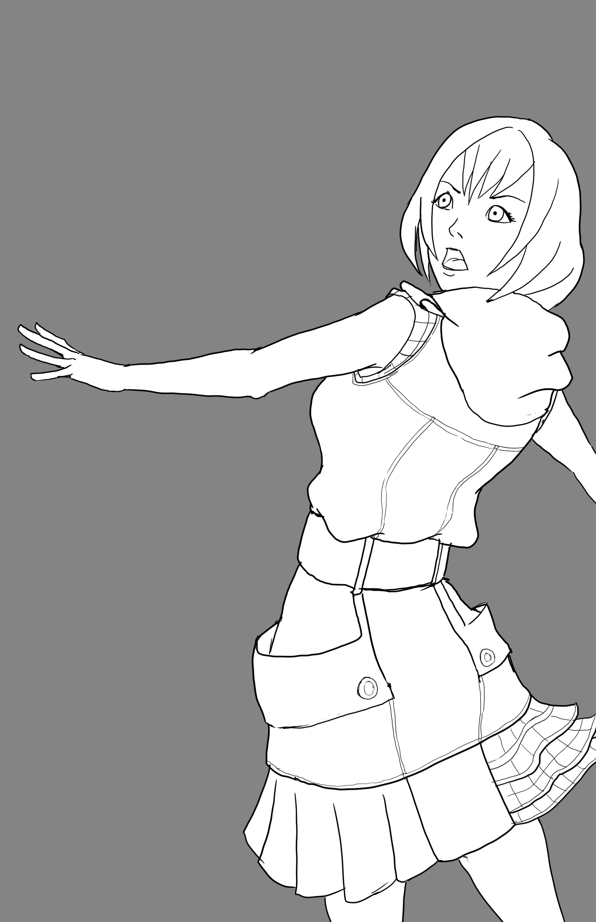 how to draw kingdom hearts 3