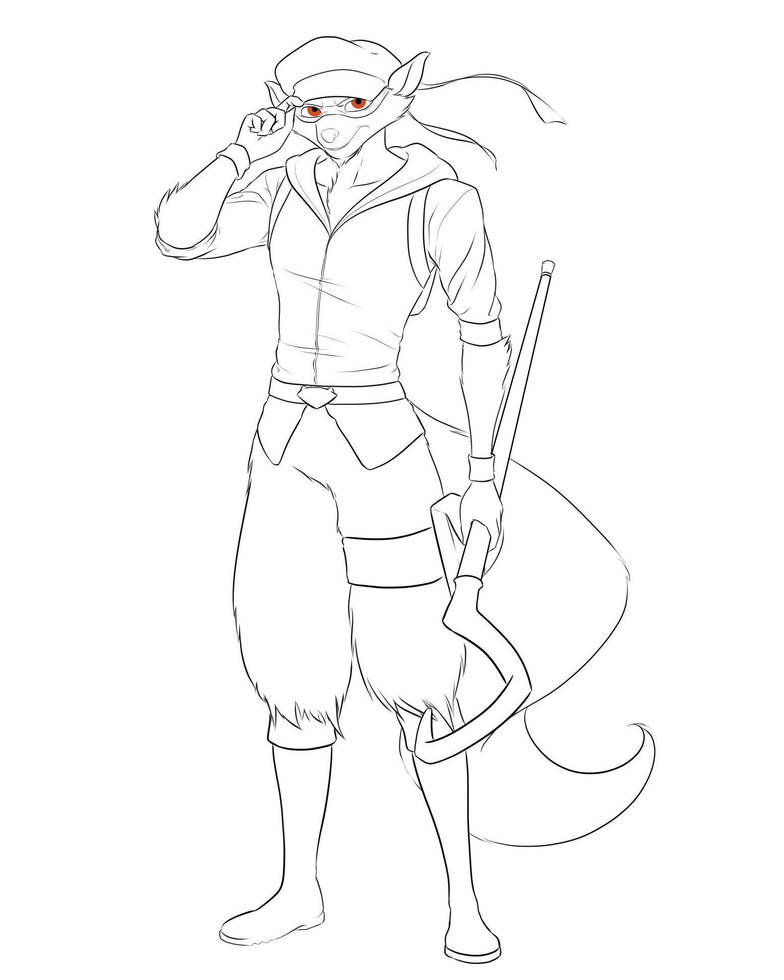 sly cooper coloring book