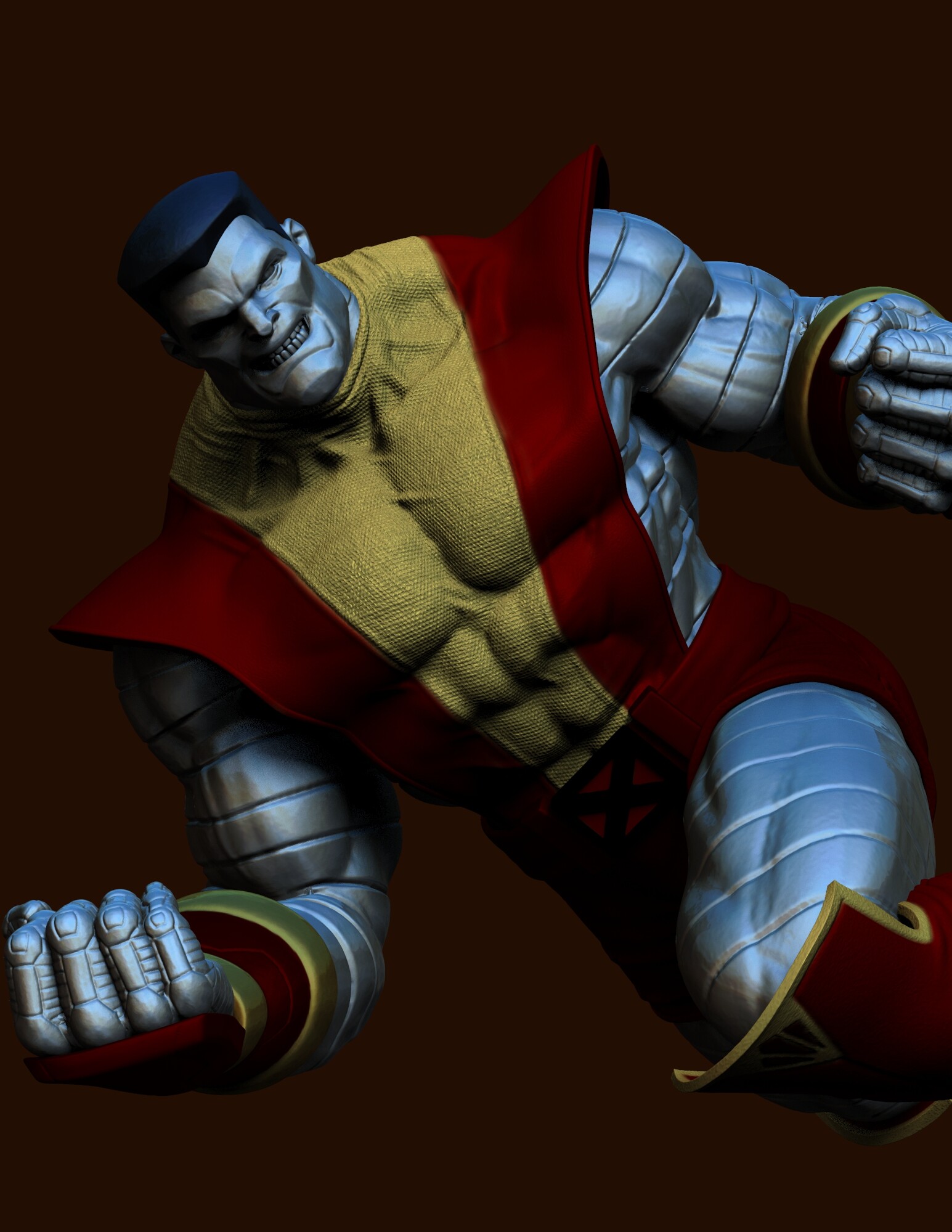 ArtStation - Colossus - X-men / Fanart - Speed Modeling