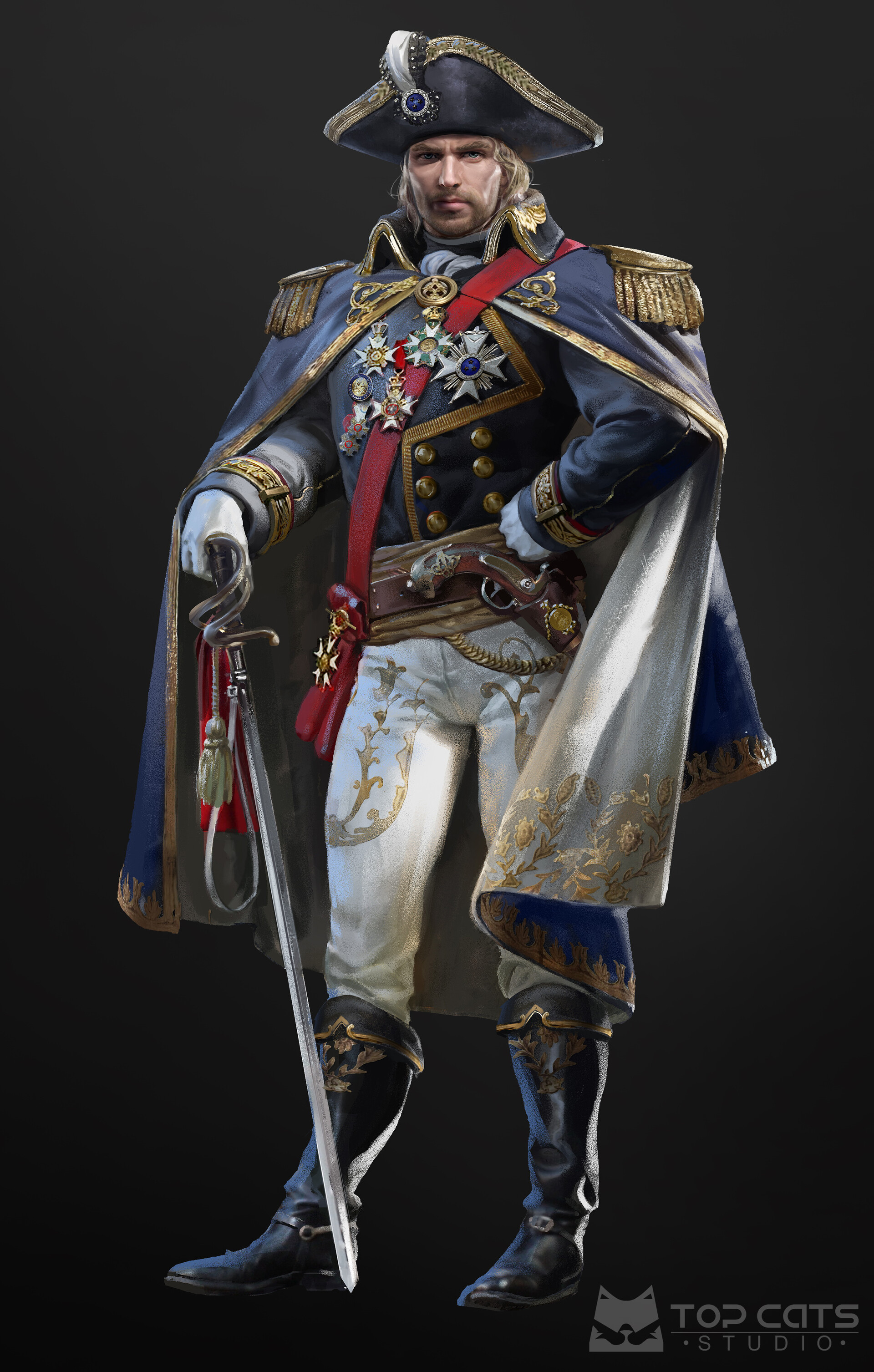 ArtStation - Empire Commander illustration