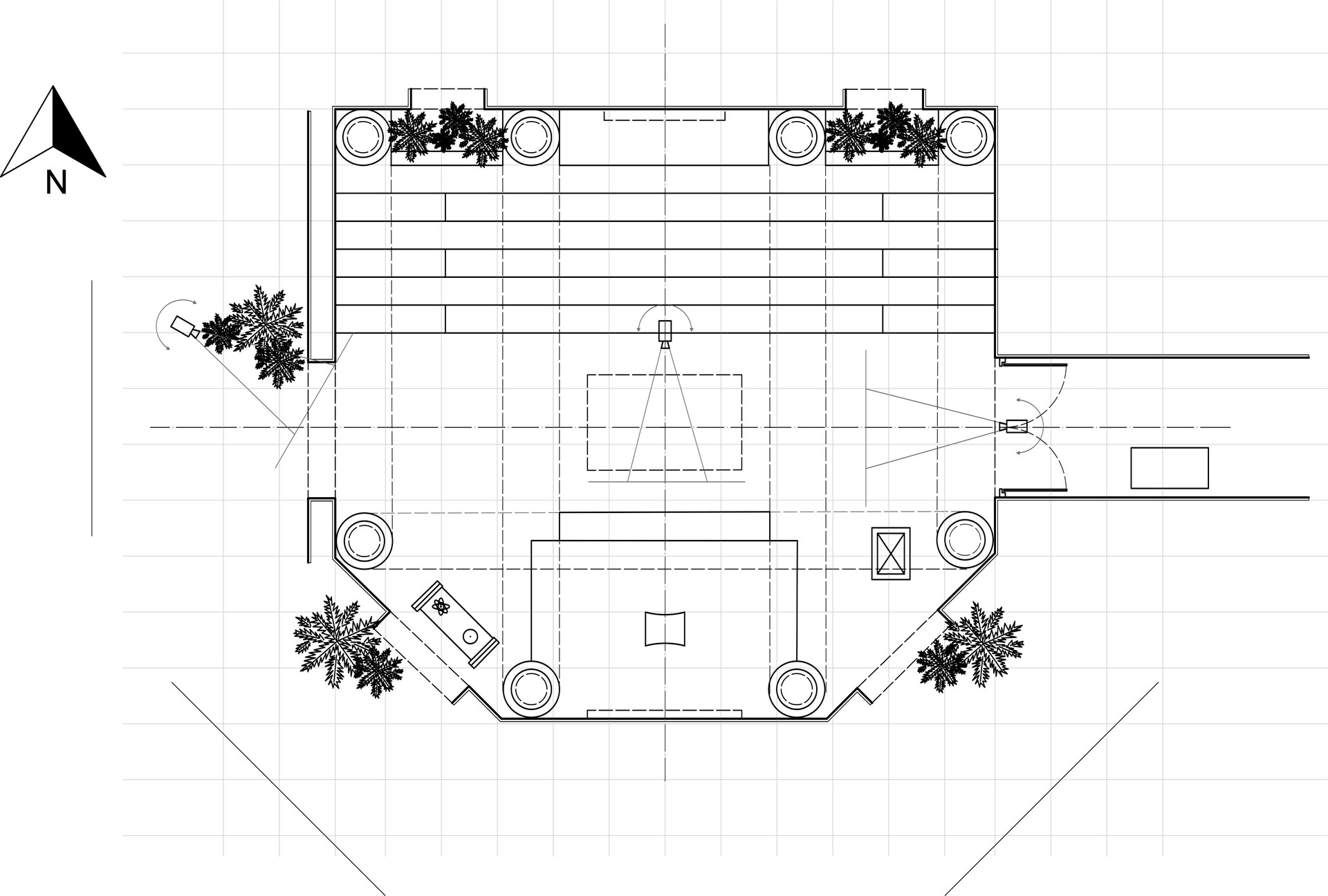 Noha Abbas - AZAZIL novel Set design " cinema " - interior location ...
