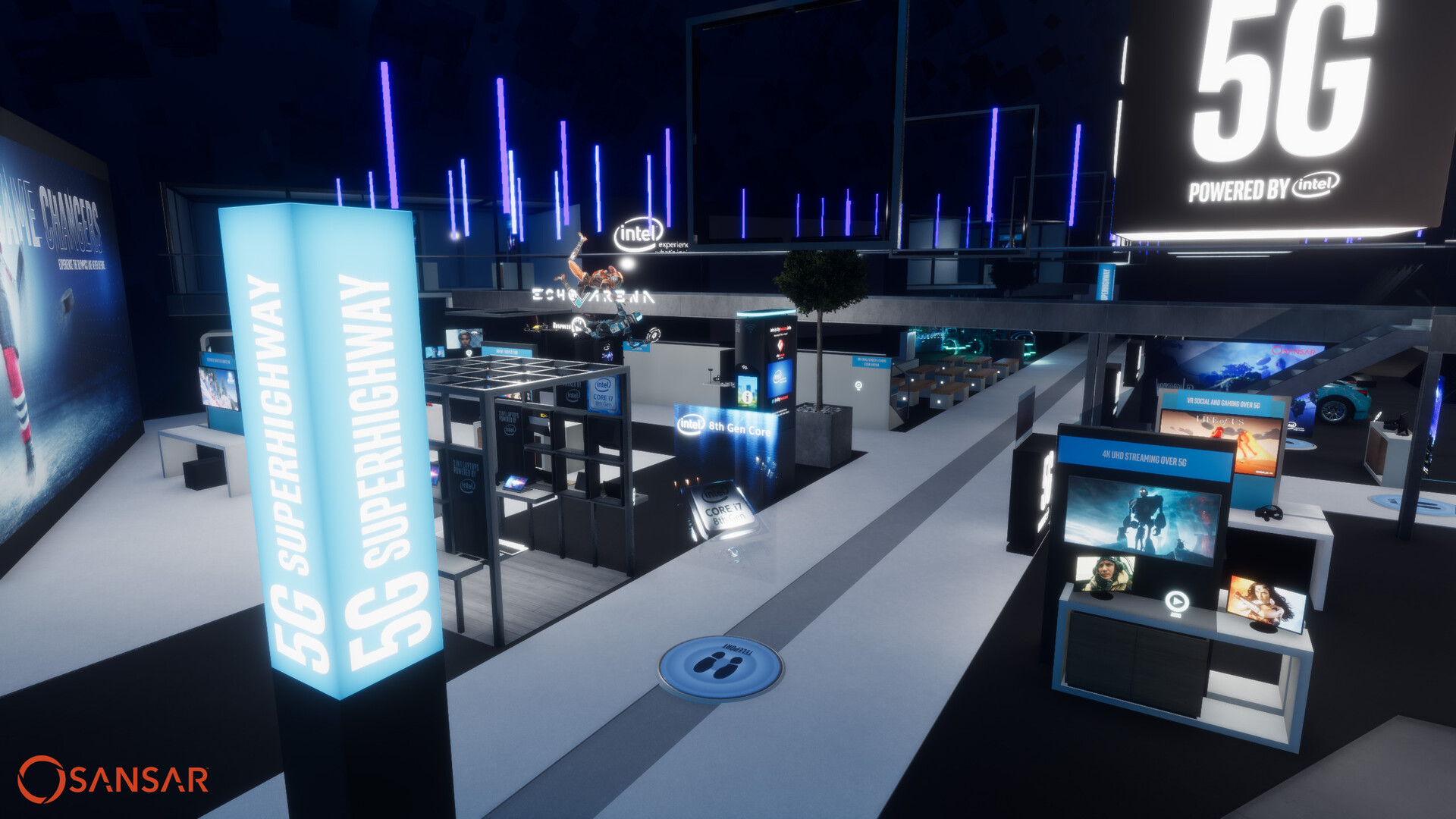 Mario Wagner - CES 2018 Intel Virtual Booth Sansar