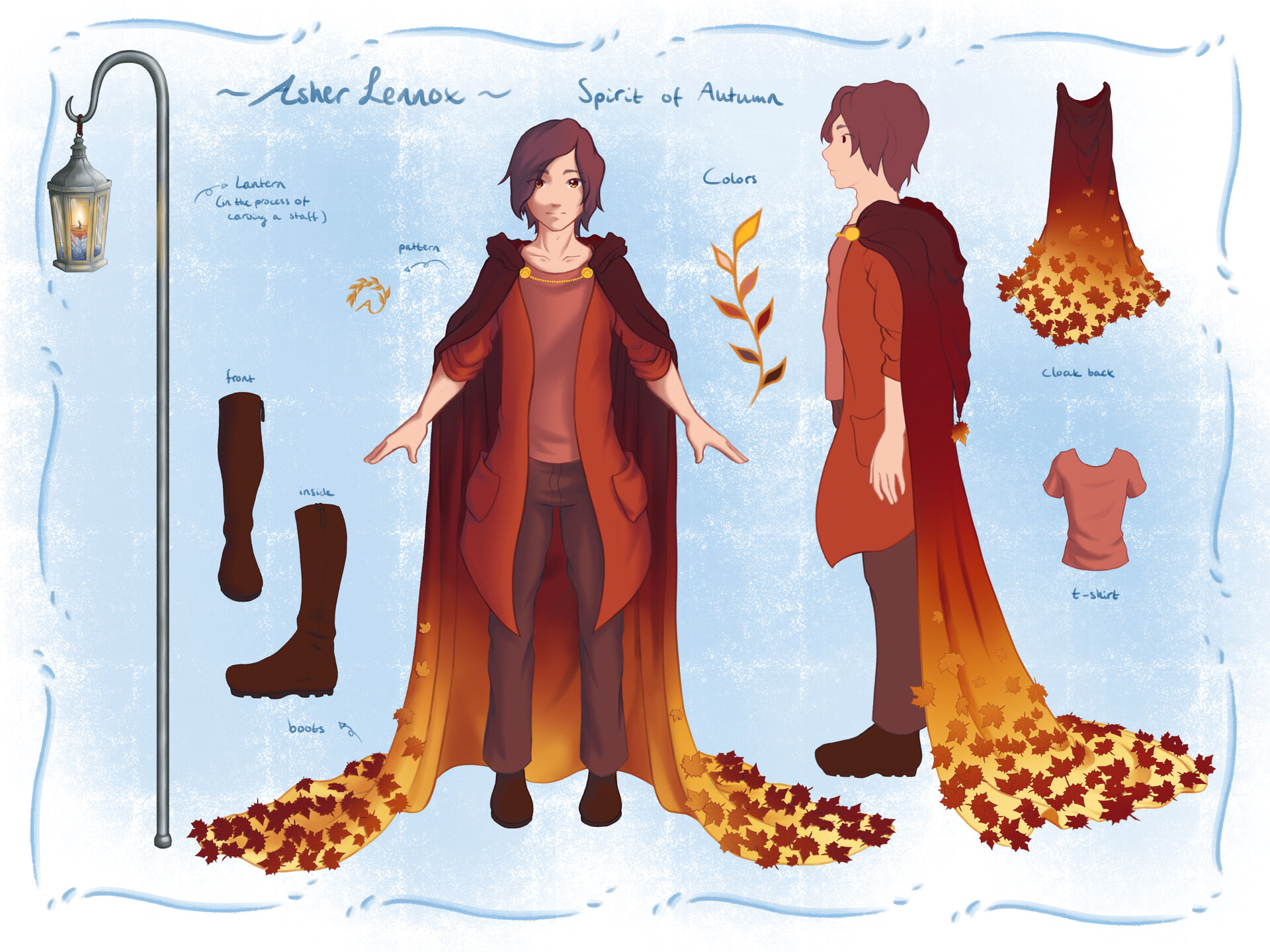 ArtStation - Asher - The Spirit of Autumn