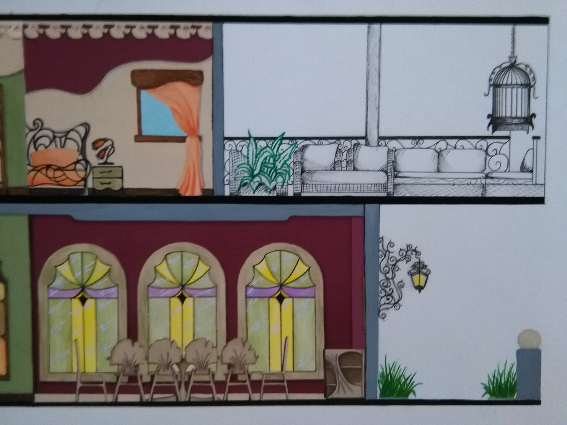 Noha Abbas - art noveau style villa