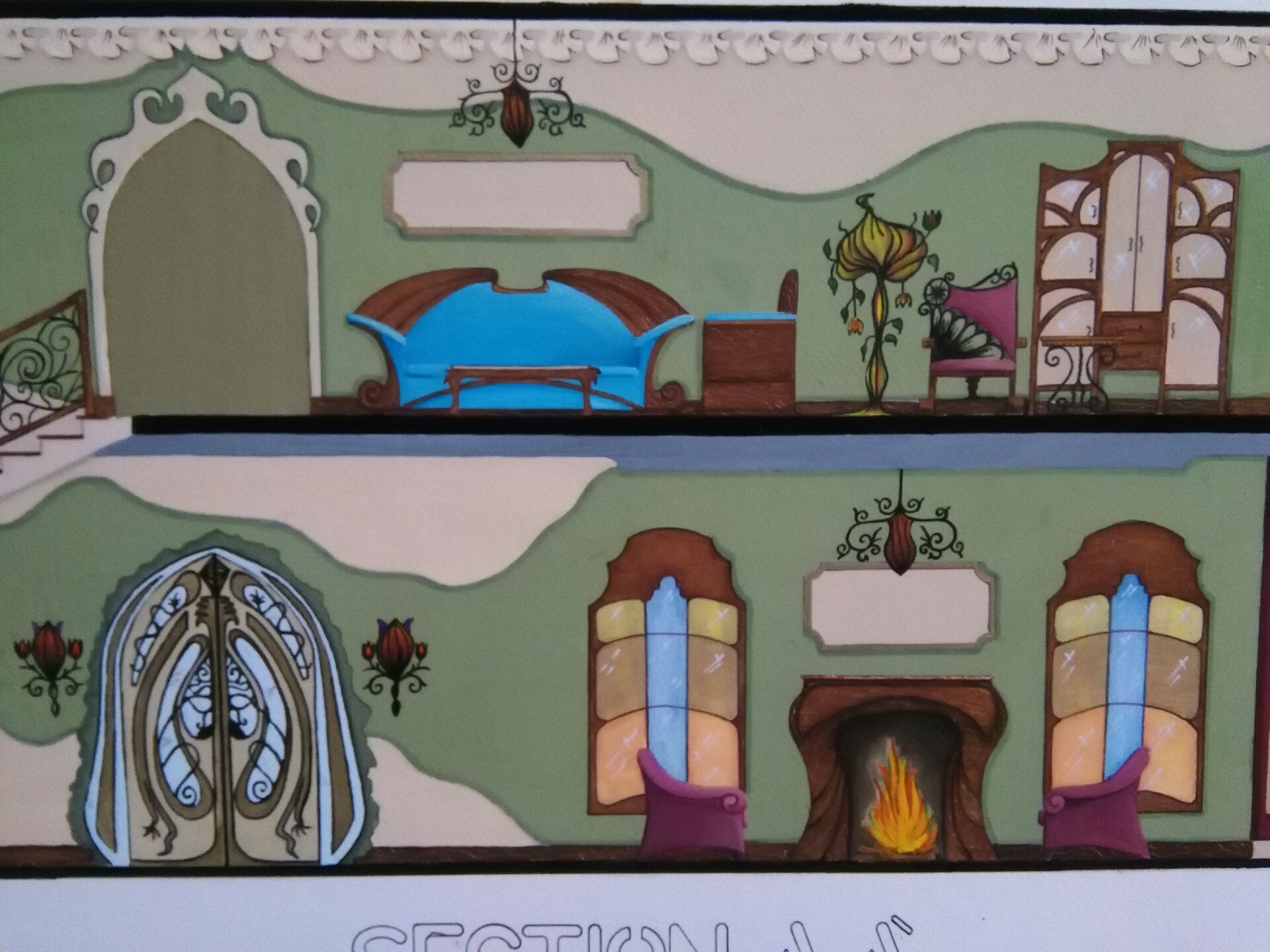 Noha Abbas - art noveau style villa