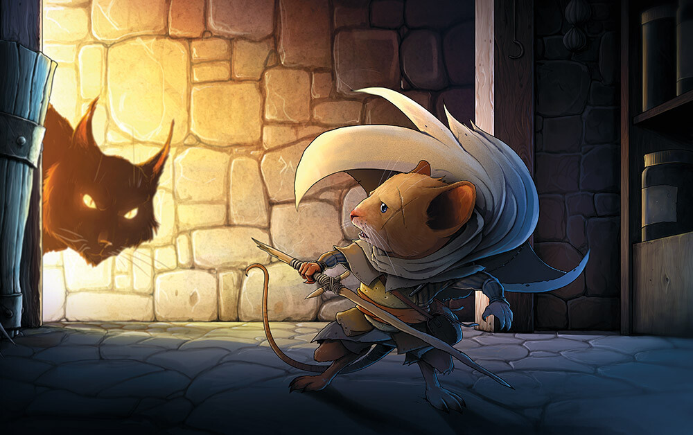 ArtStation - Mouse warrior