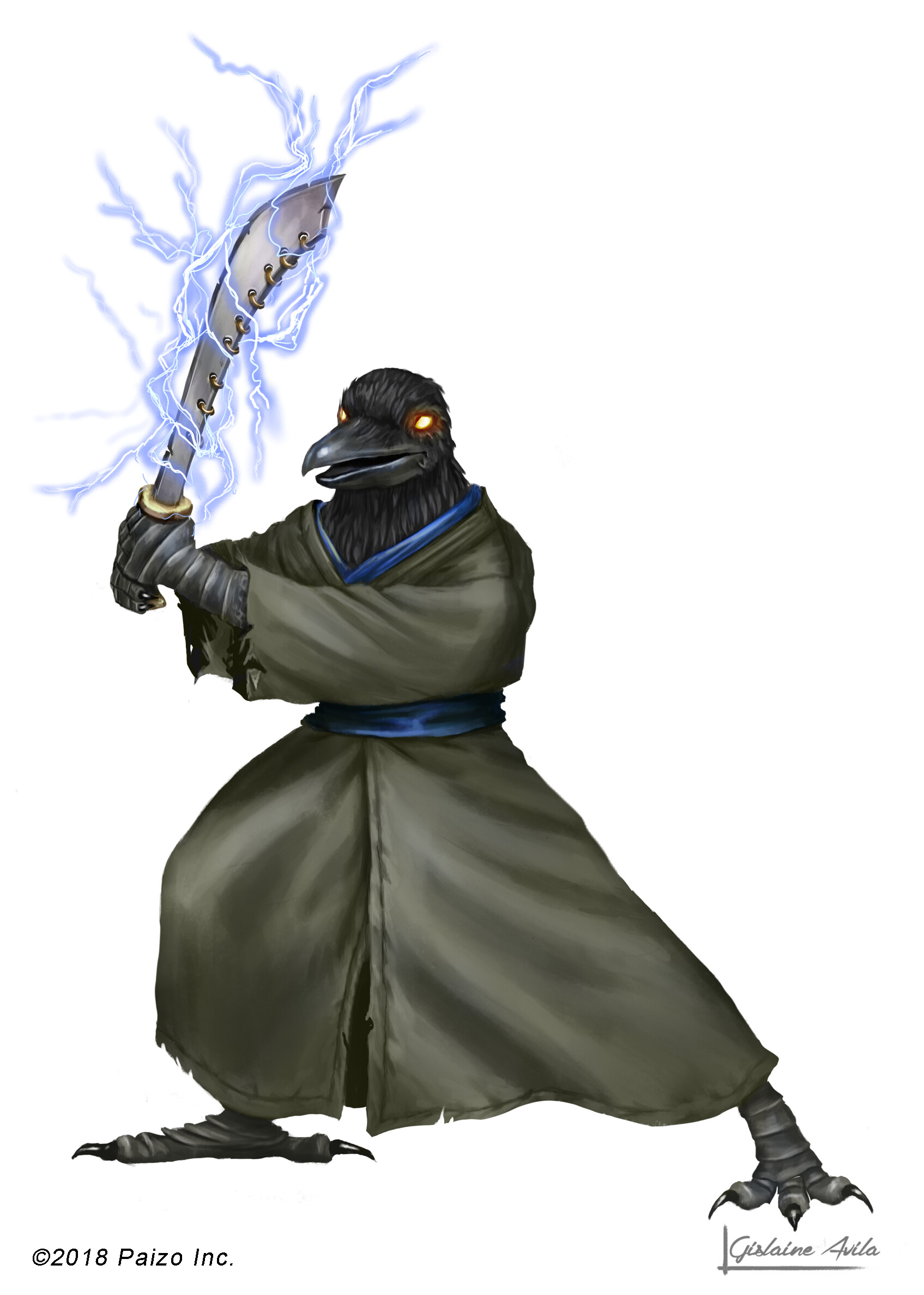 Gislaine Avila - Paizo Pathfinder 'Faiths of Golarion' - Characters