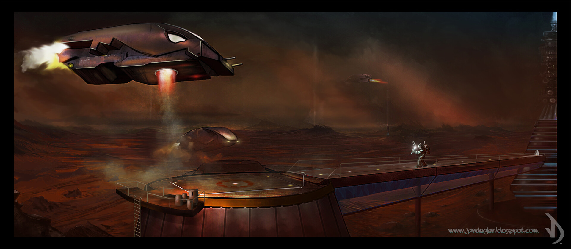 ArtStation - Red hell