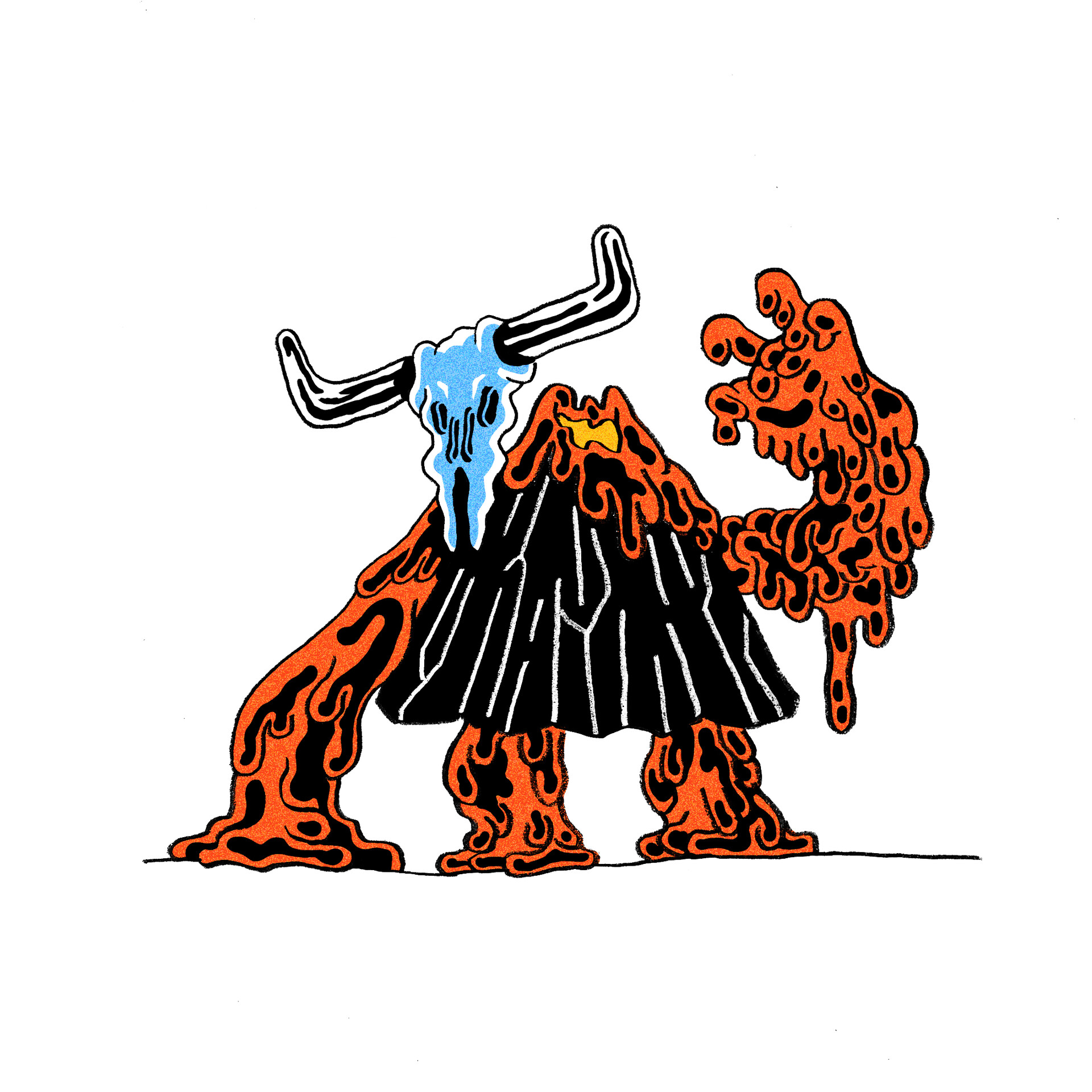 ArtStation - Volcano Bull Wizard (BBQ Mode)