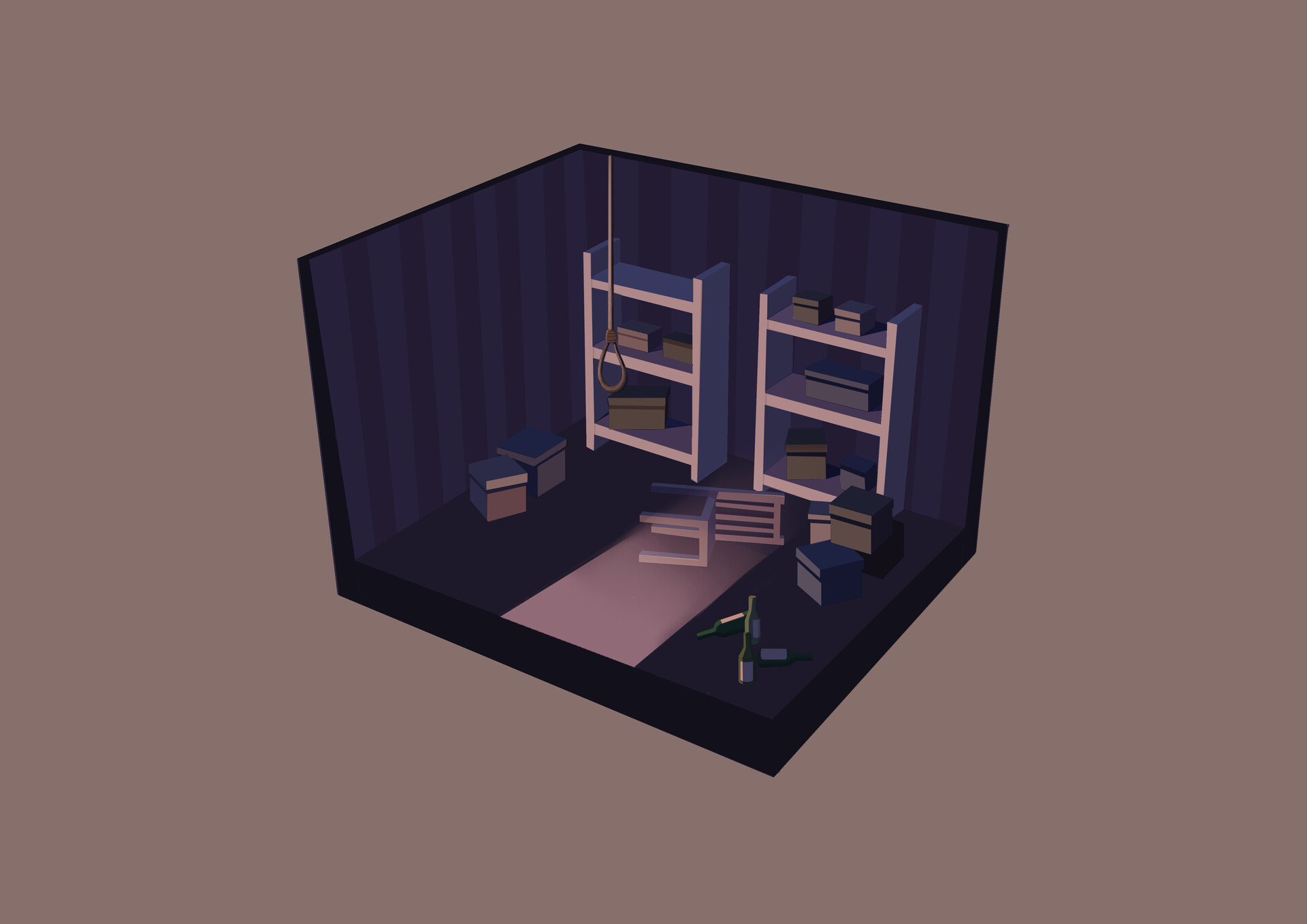 ArtStation - Storage Room Layout