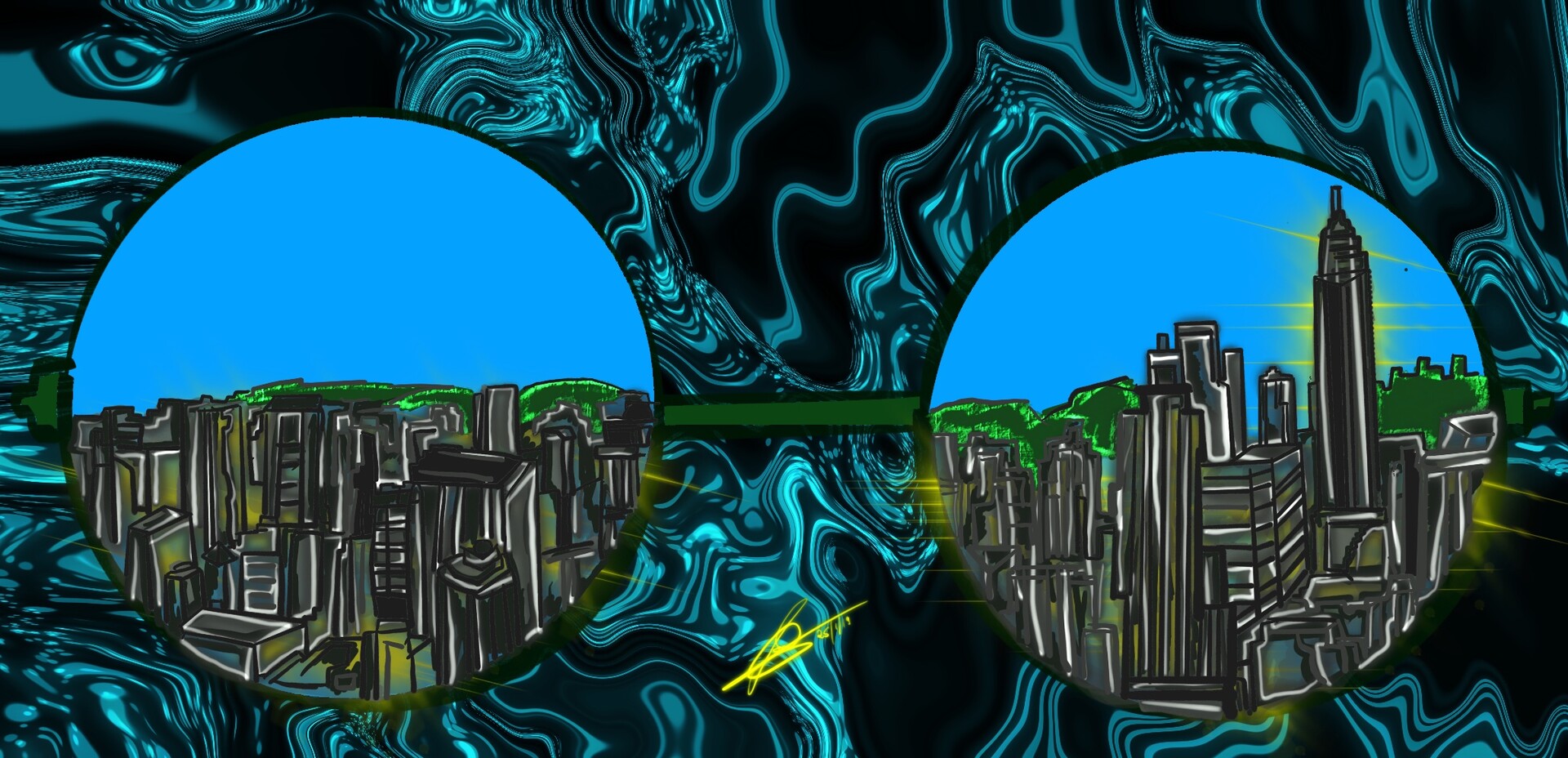 ArtStation - The mirror world