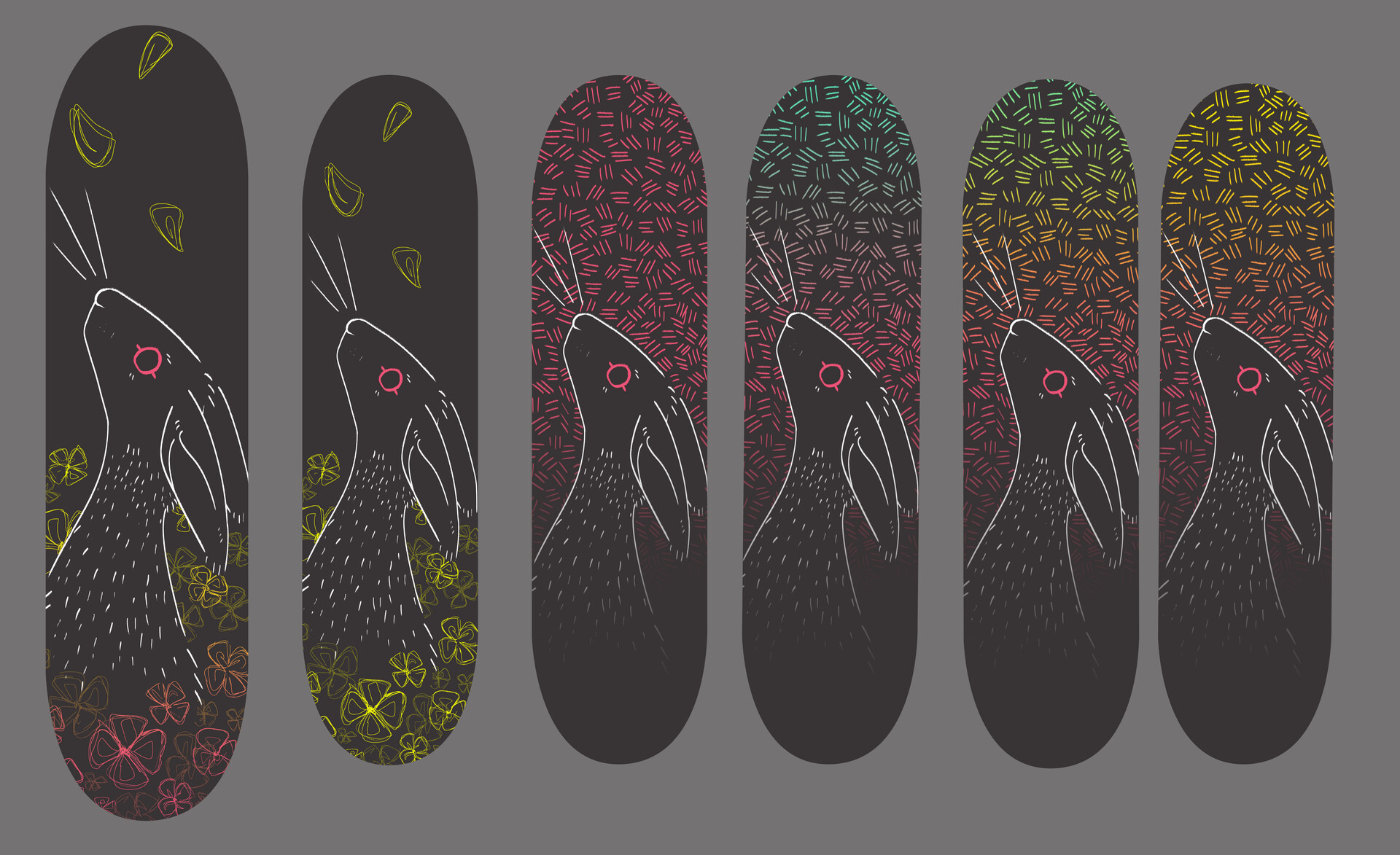 ArtStation - Skateboard Deck Concepts