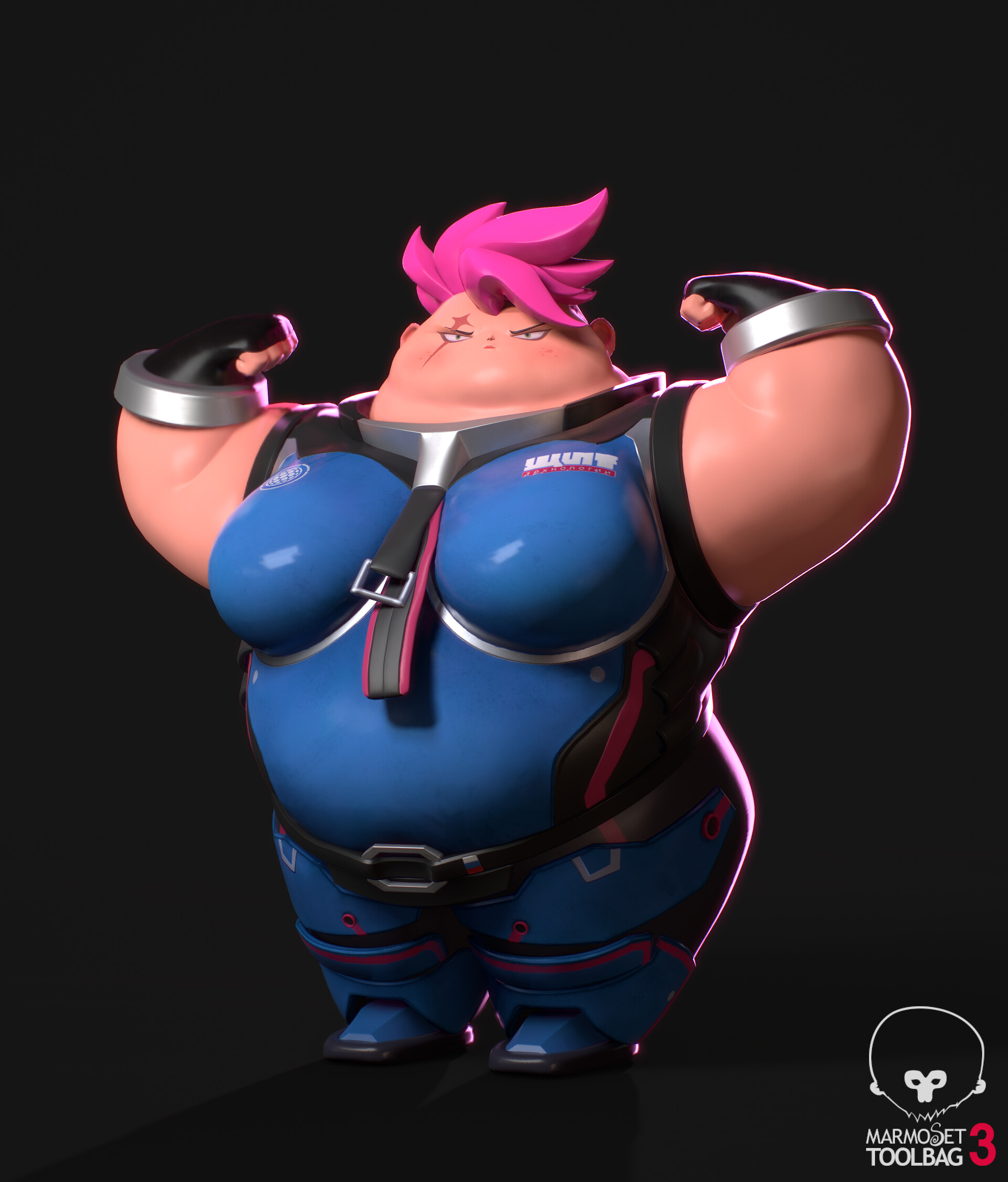 how to draw zarya from overwatch