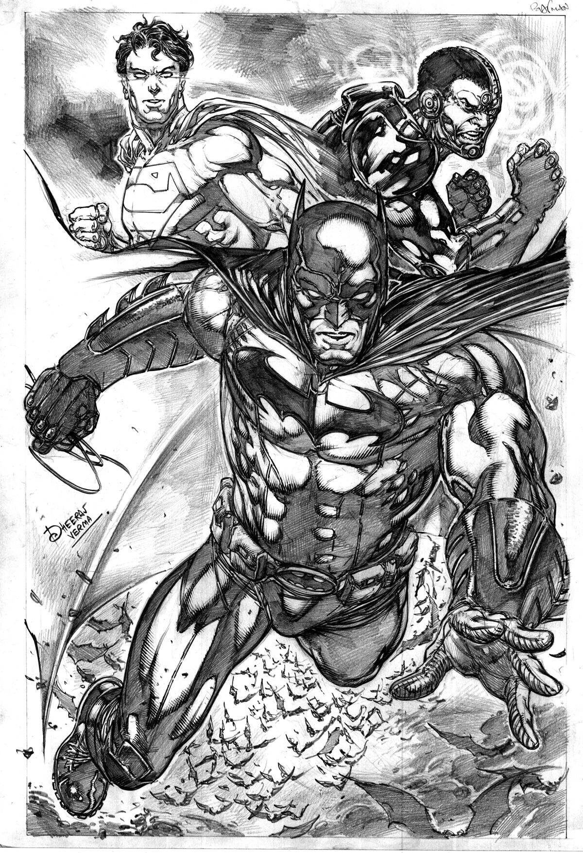 ArtStation - DC’s Trinity