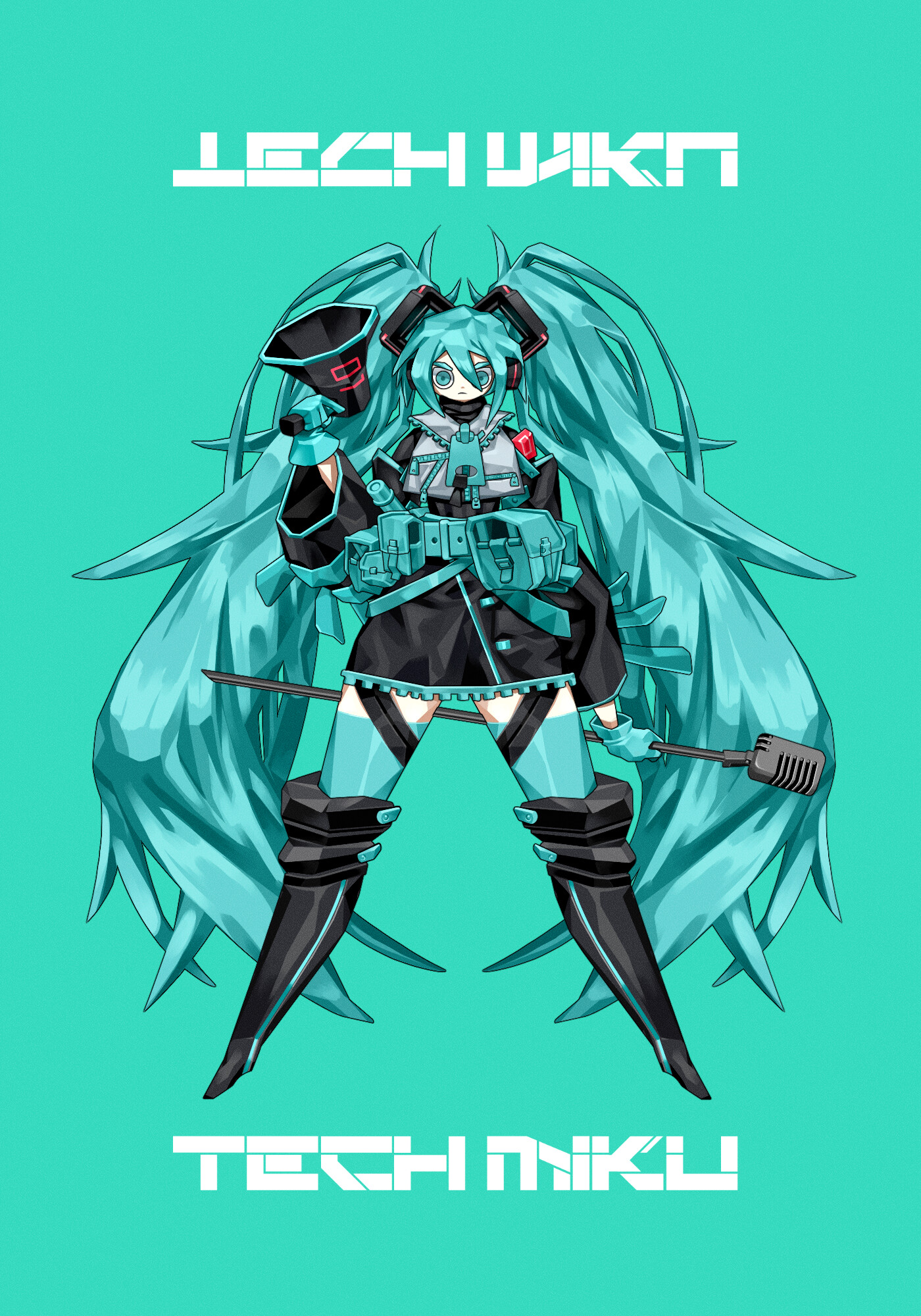 ArtStation - TECH VOCALOID