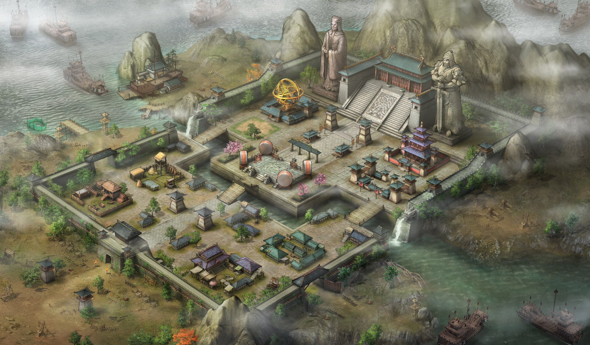 ArtStation - City of Three Kingdoms