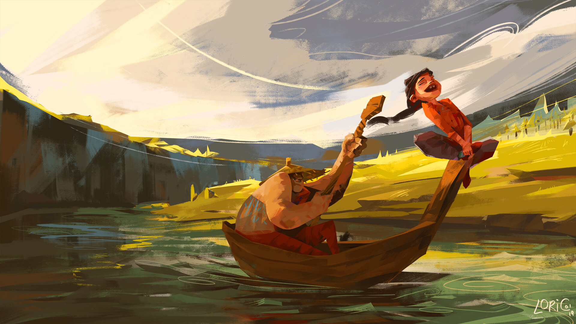 ArtStation - The Boatman