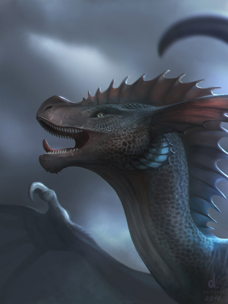 ArtStation - Dragon Portraits