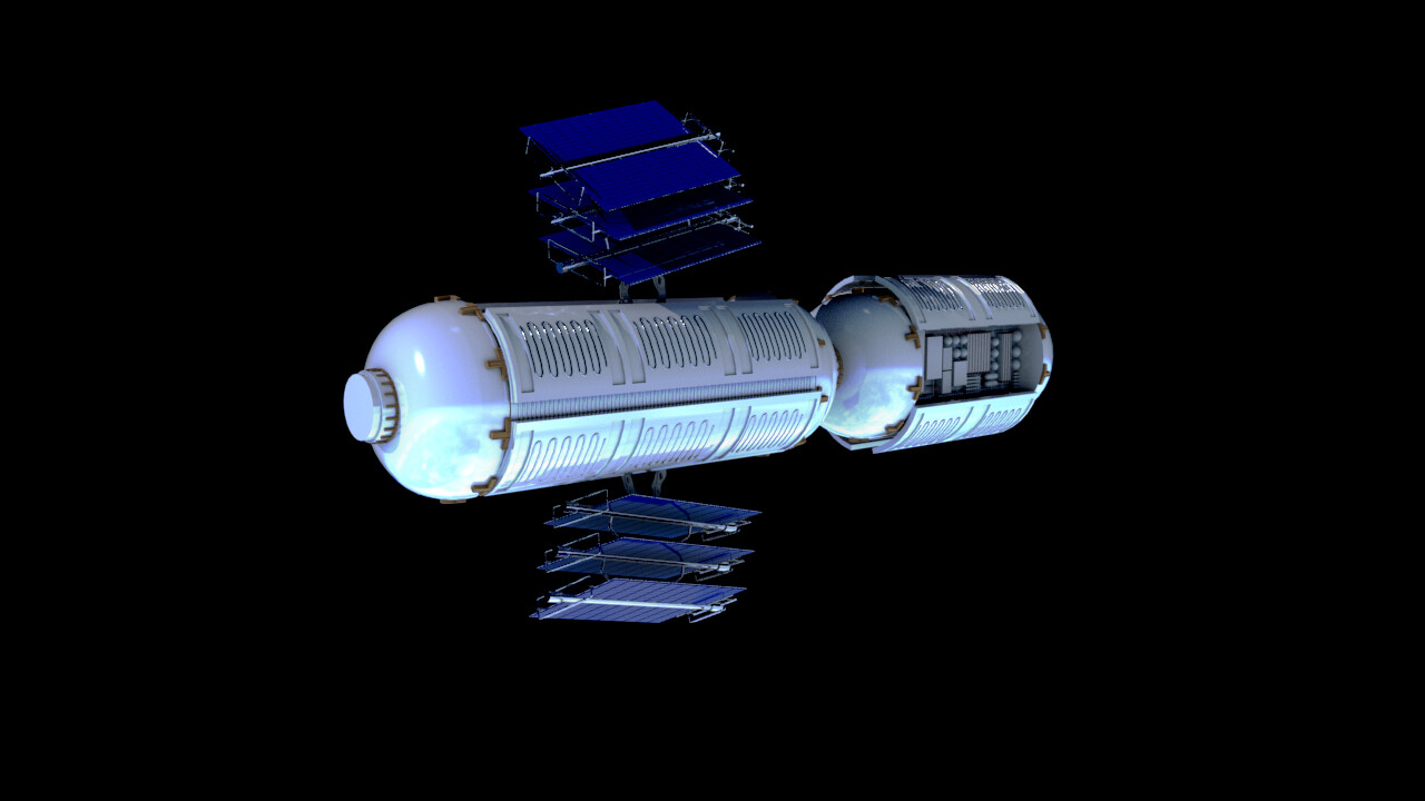 3D Modeler - Satellite in Orbit