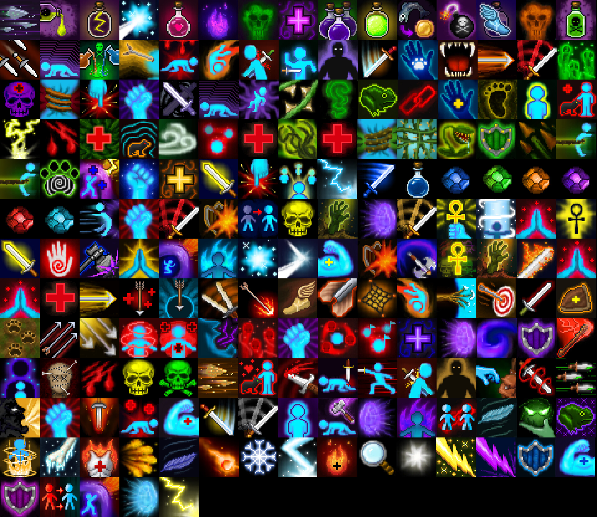 ArtStation - Hero song Pixel Icons