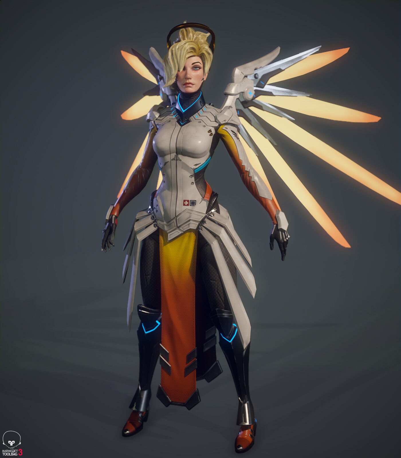 Umer Memon - Angela "Mercy" Ziegler