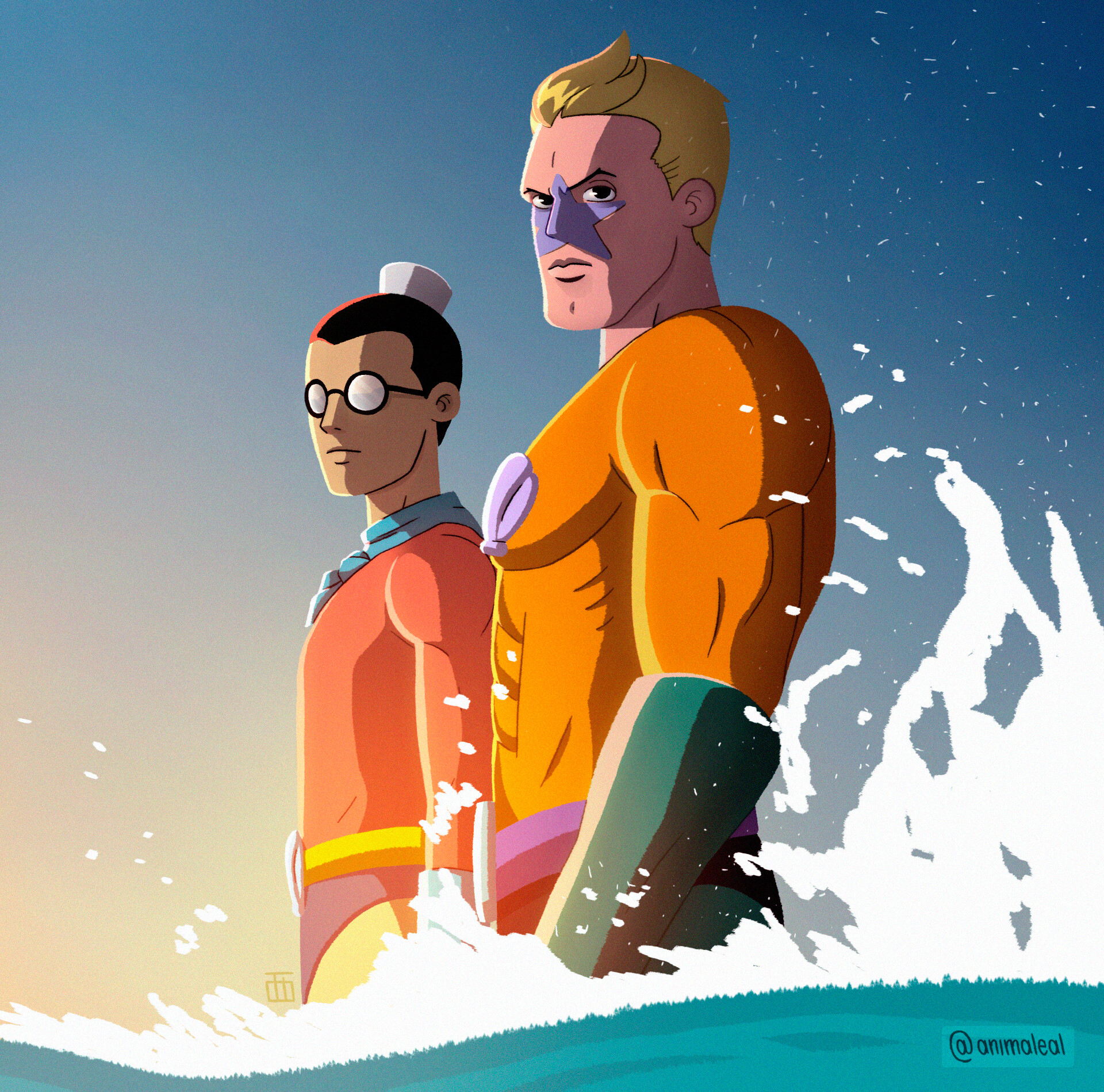 Mermaid Man Aquaman