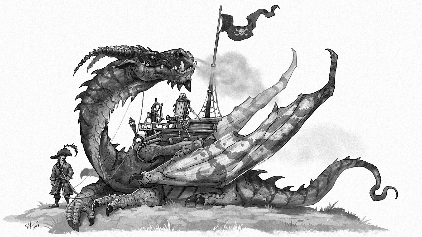 pirate dragon