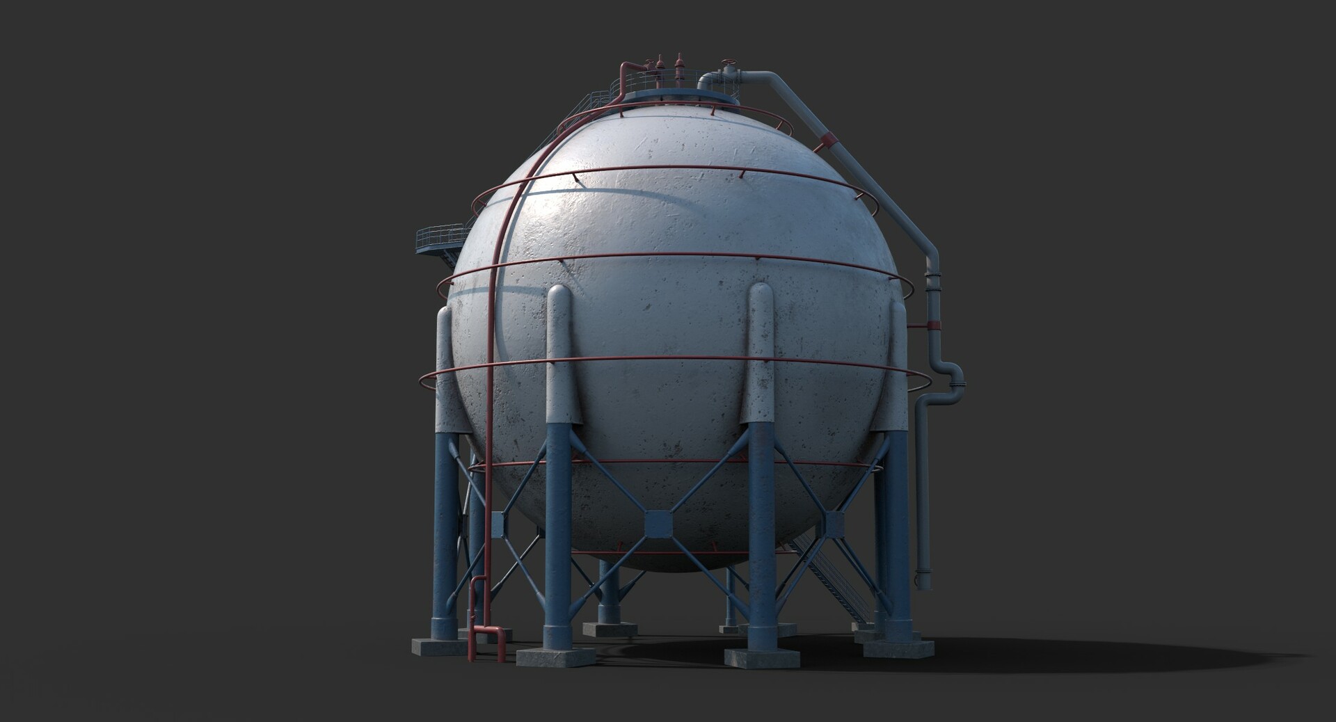Mechanic 3D - Spherical Storage Tank