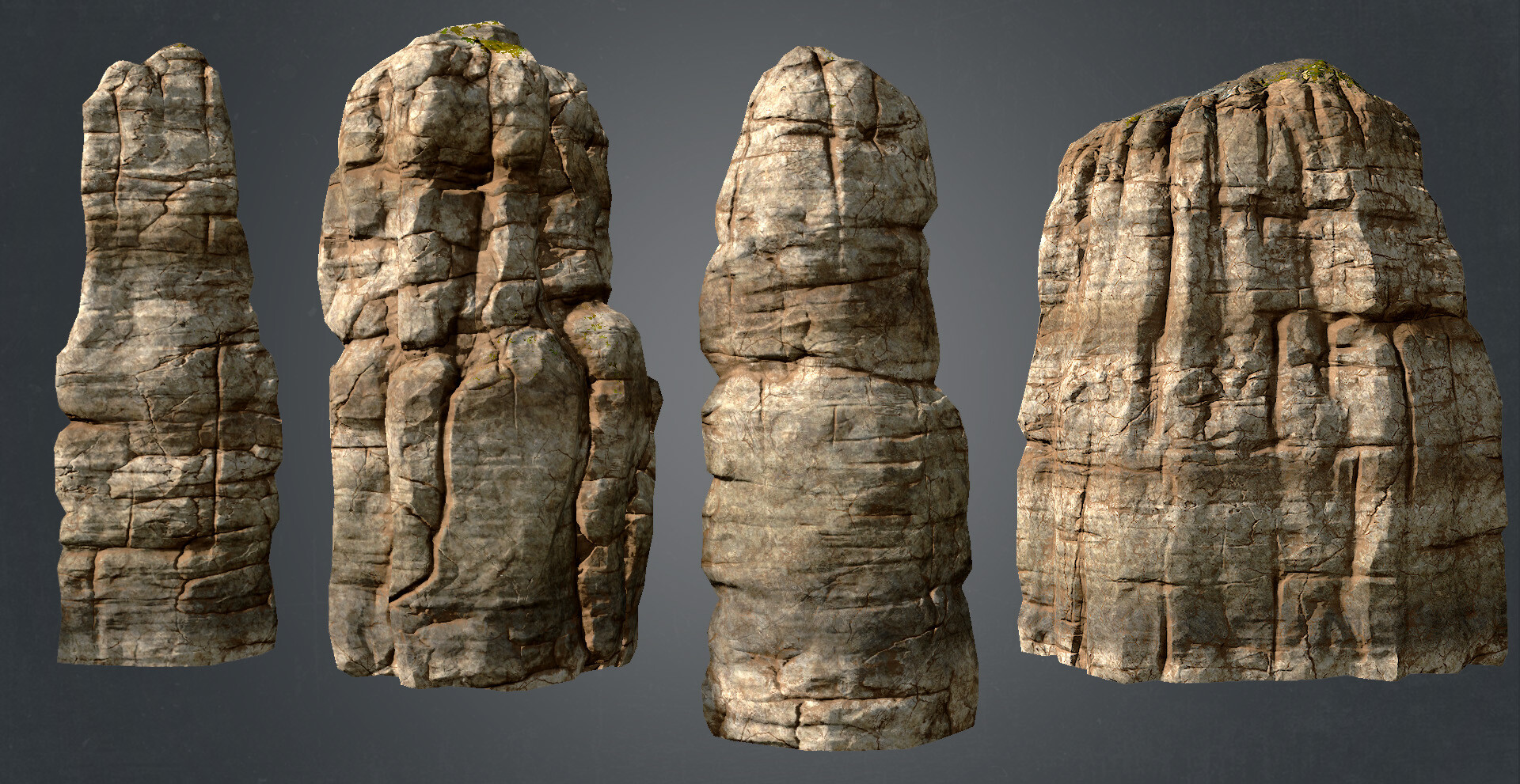 ArtStation - Modular Rock Sculpts