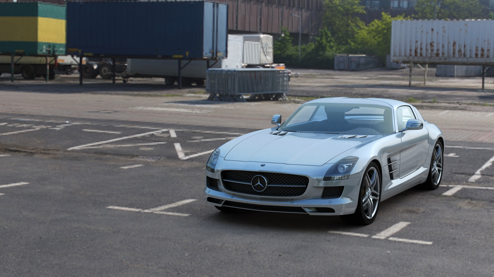 ArtStation - car paint & hdri VRay render