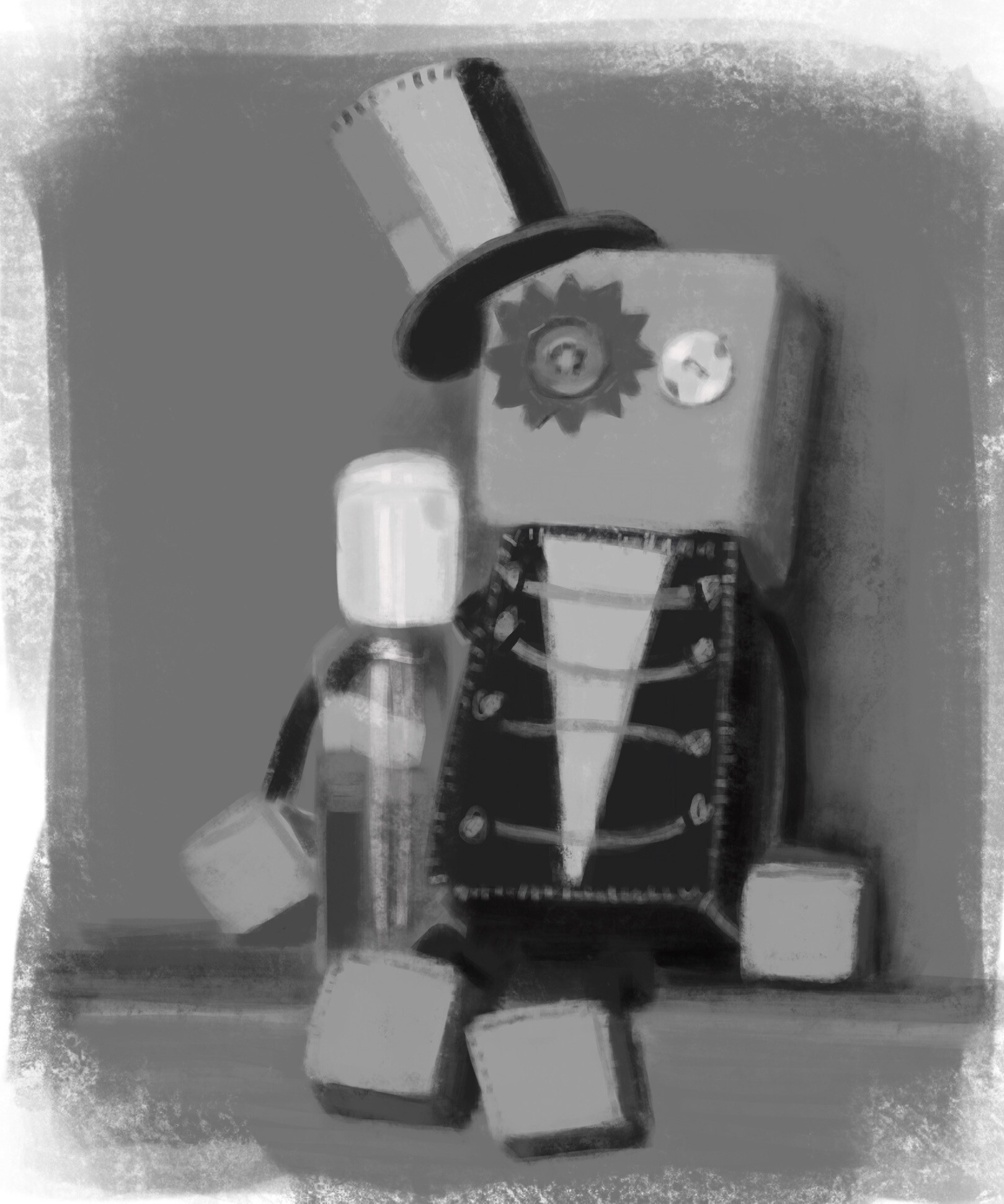 Maria Potapova - Greyscale studies