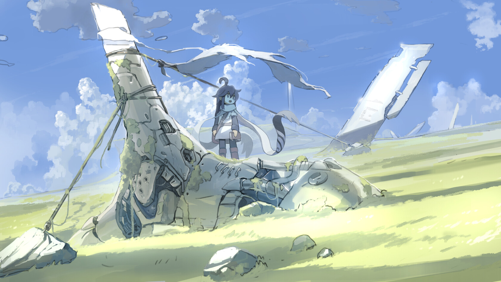 ArtStation - Wrecks of field and armory