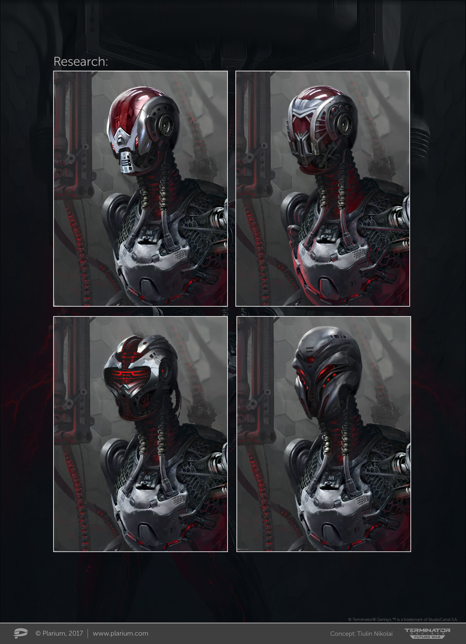 Nikolai Tiulin aka Nik Kelly - Concept-art for game «Terminator: future ...