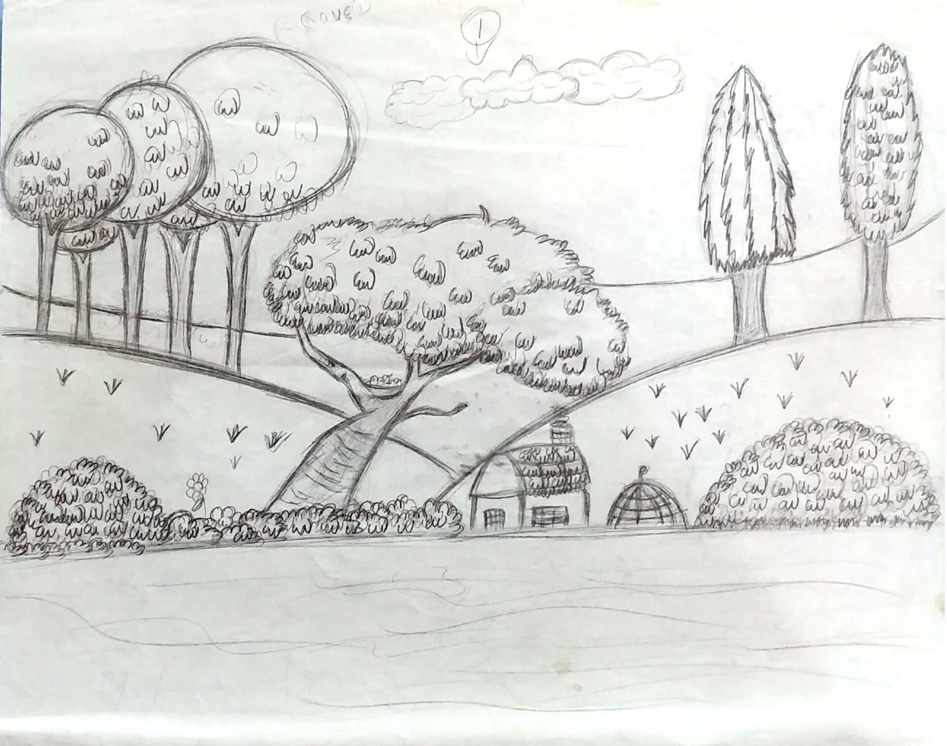 ArtStation - 2D_Environment_Sketch_V01