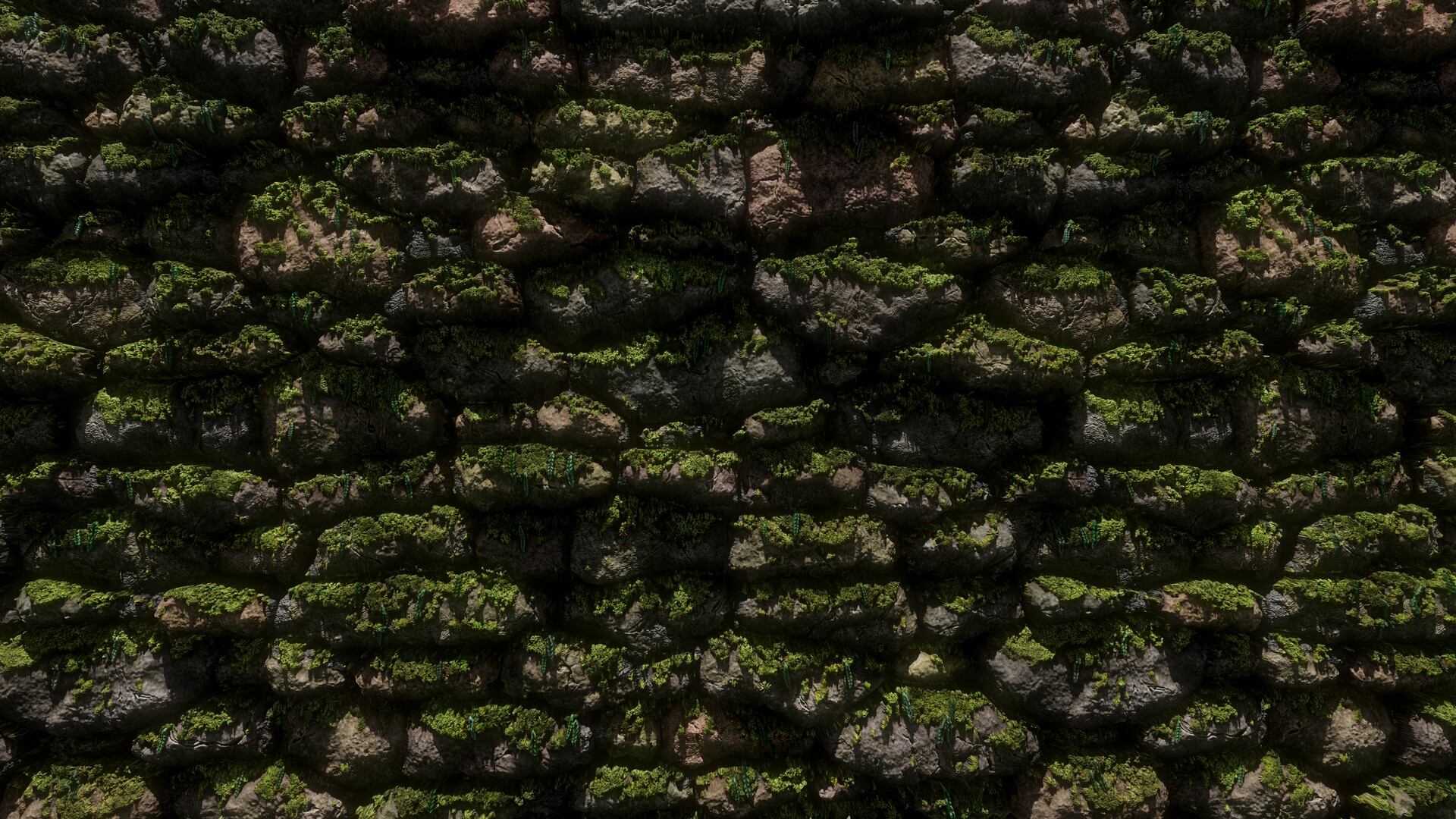 Cyril KESSIN - Medieval Stones Wall material