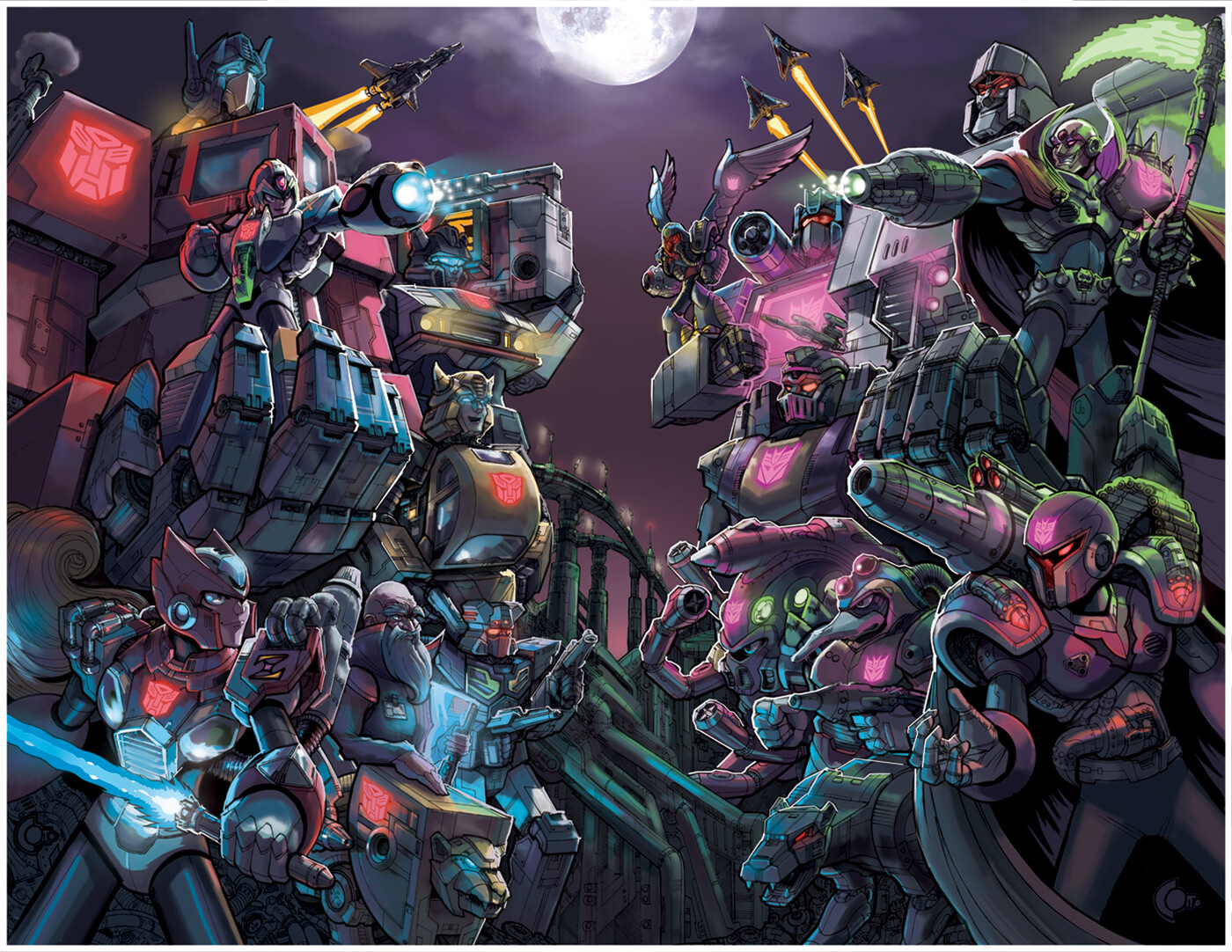 ArtStation - Megaman X Transformers Unite