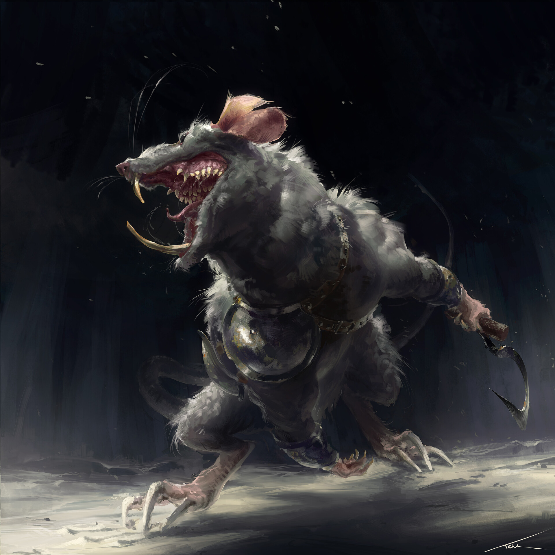 ArtStation - Mouse Warrior