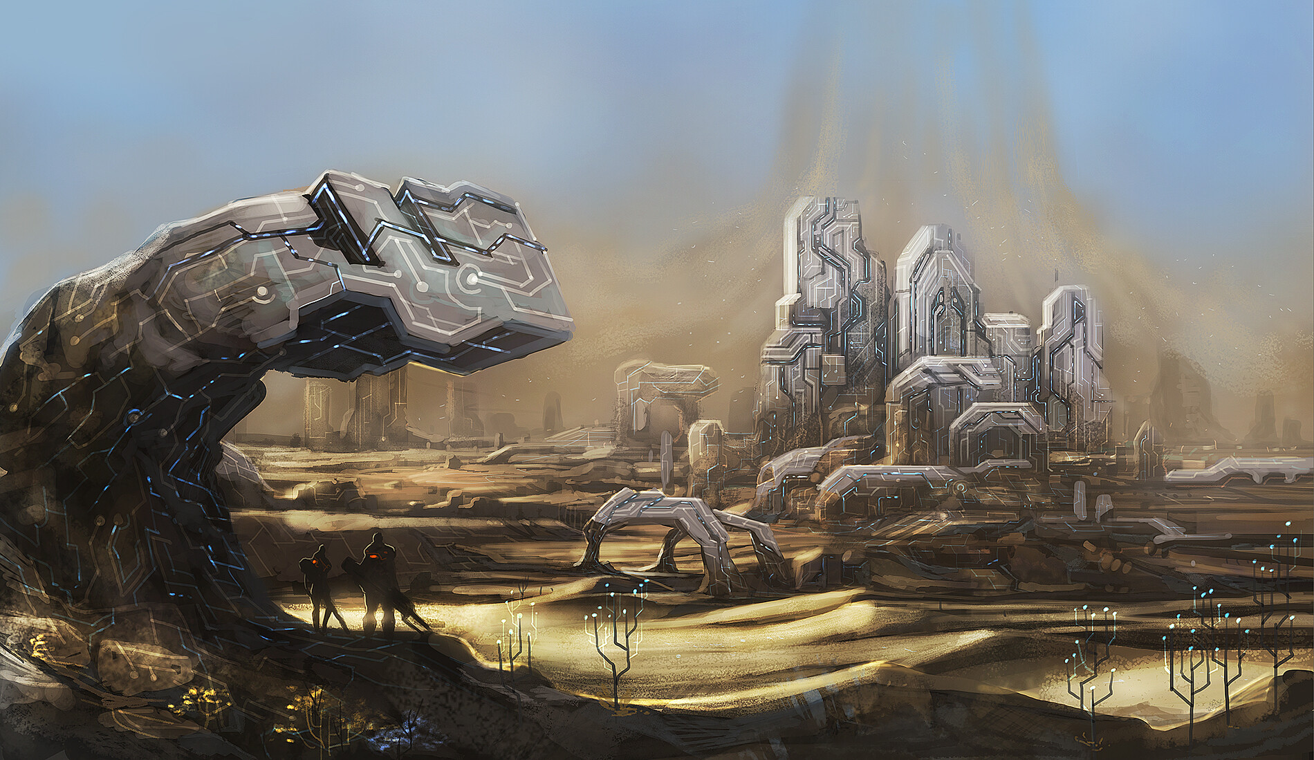 ArtStation - Sci-fi_Desert