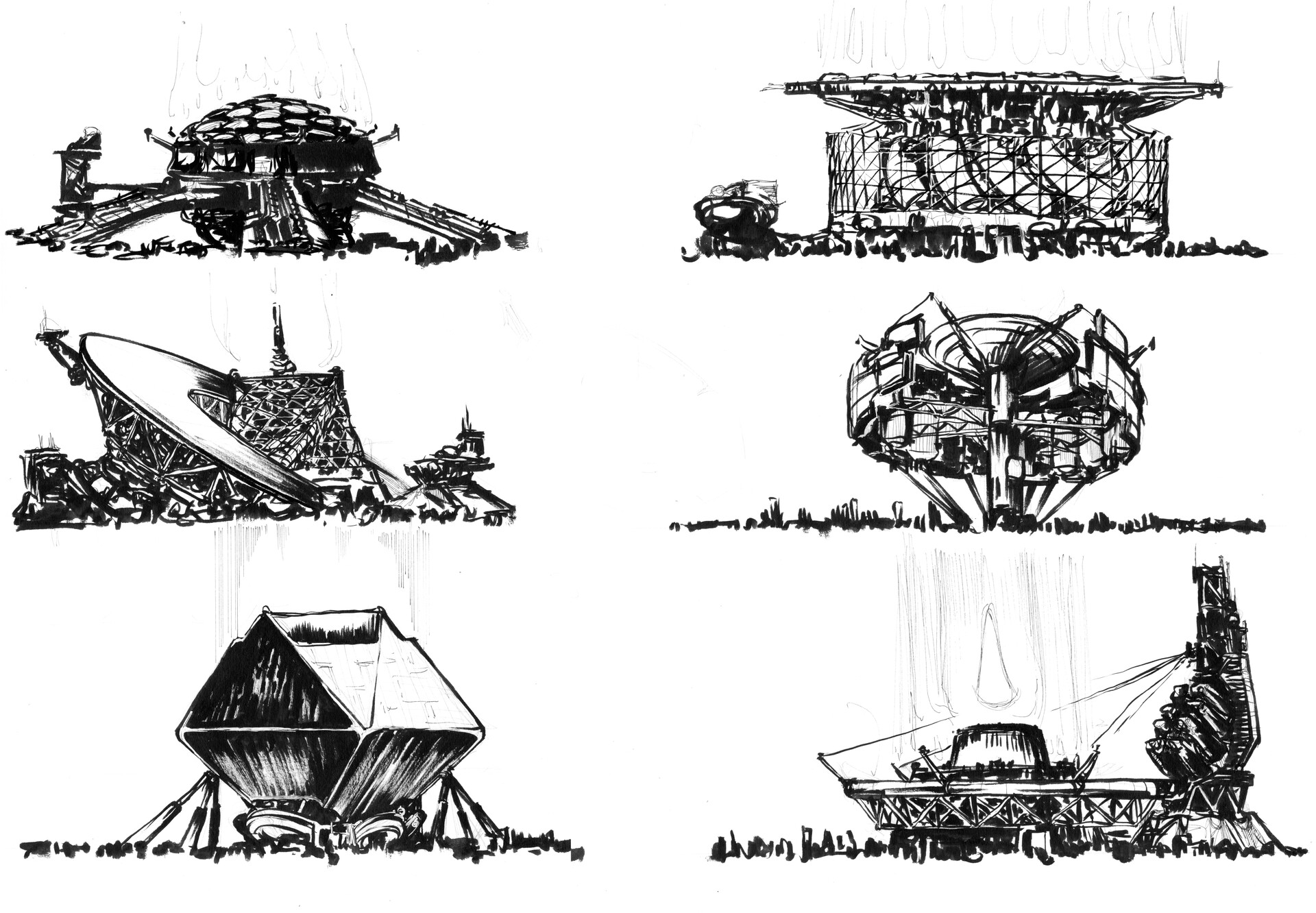 Utopie Selective - WANDERING EARTH - EARTH ENGINE DESIGNS