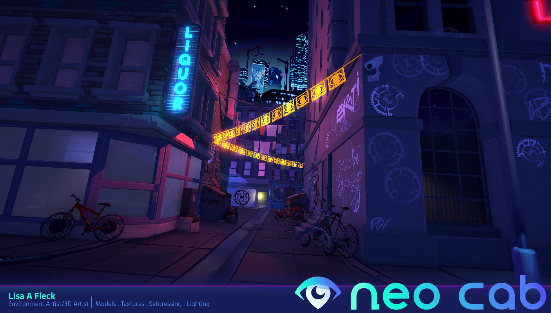 ArtStation - Neo Cab: Alley
