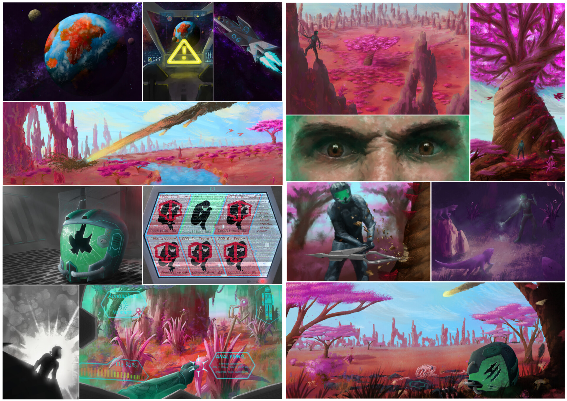 ArtStation - Art board Portfolio Level 2