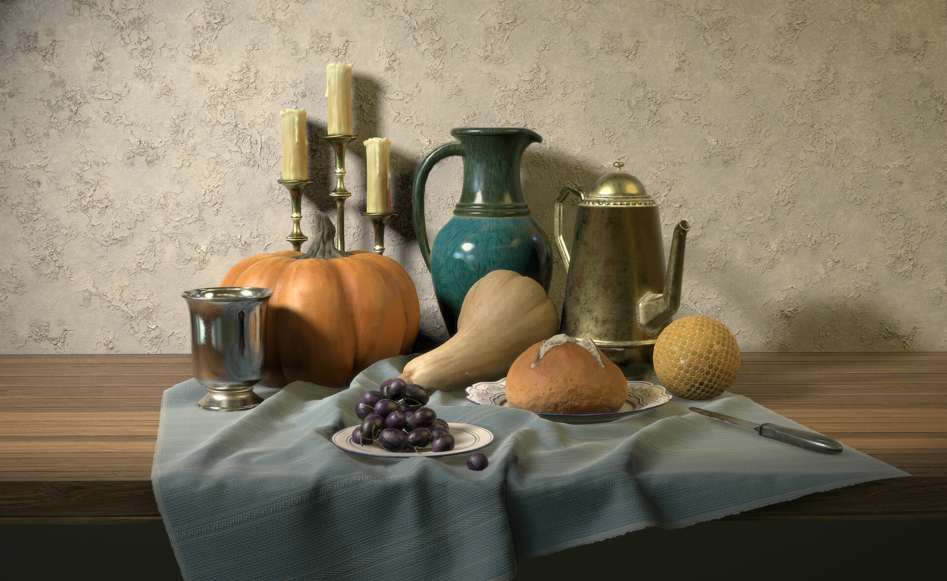 ArtStation - Pre-render still life