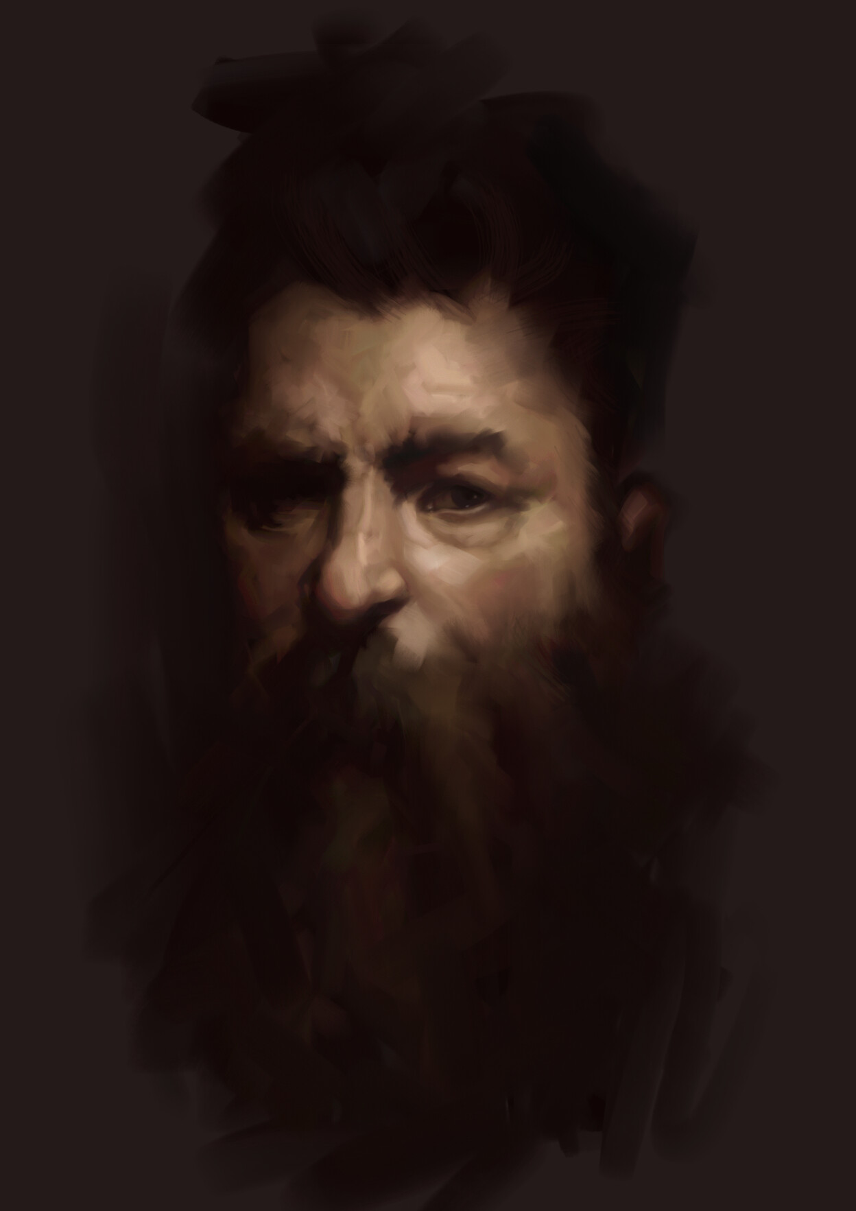 ArtStation - Beard man...